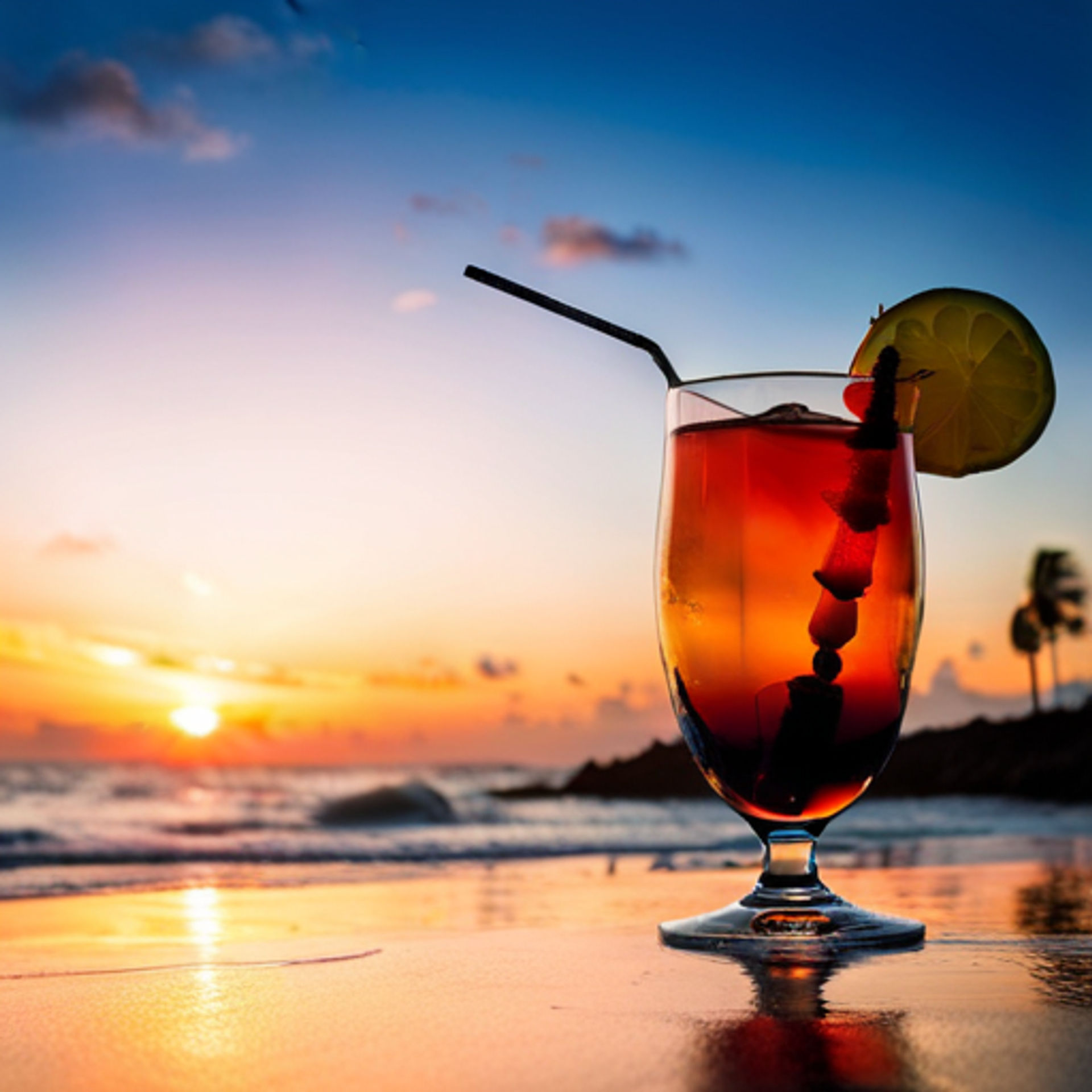 Julia's Evening II, Balanced cocktail with deep, spicy, and sweet notes