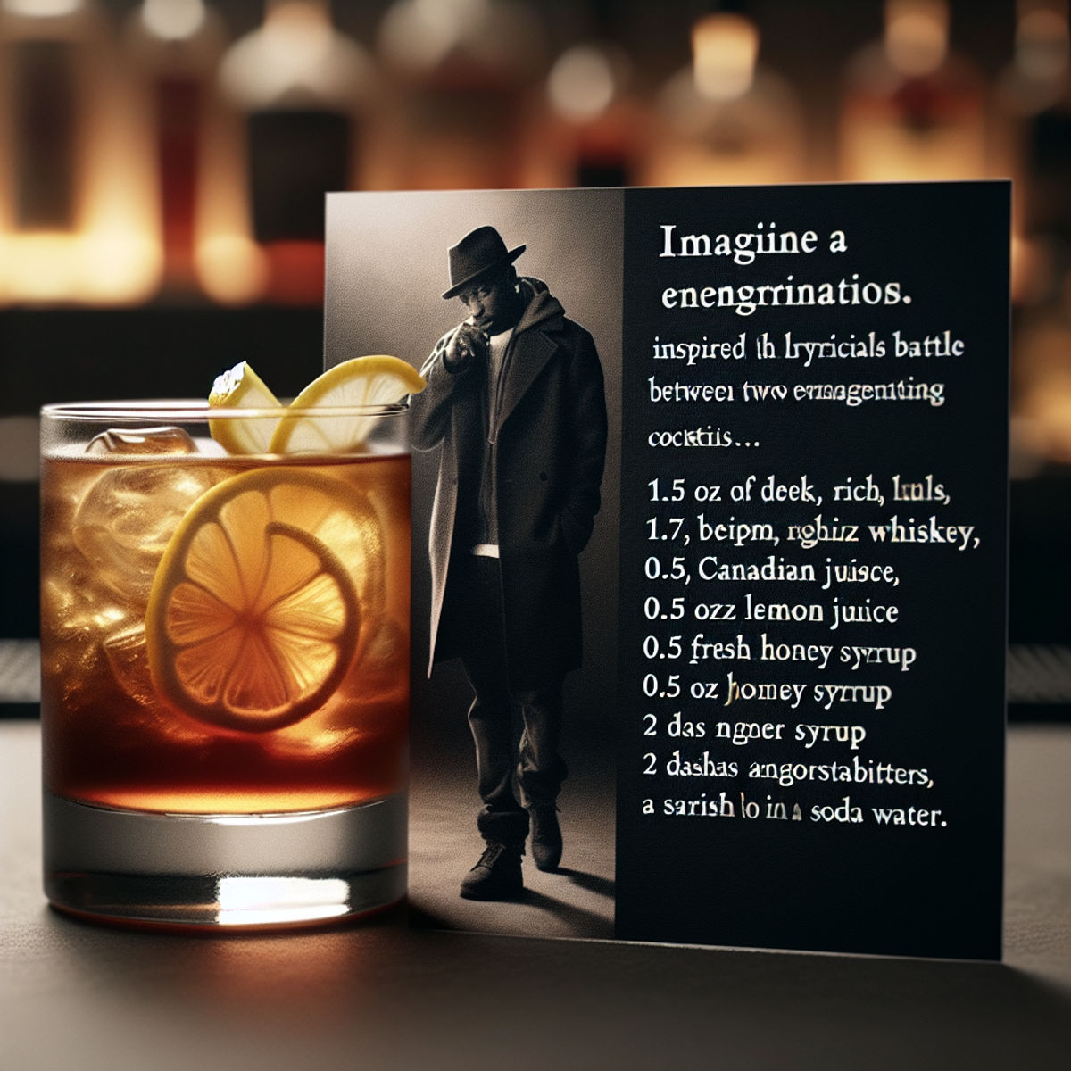 K-Dot vs Drizzy, Dynamic blend of complex flavors inspired by Kendrick ...