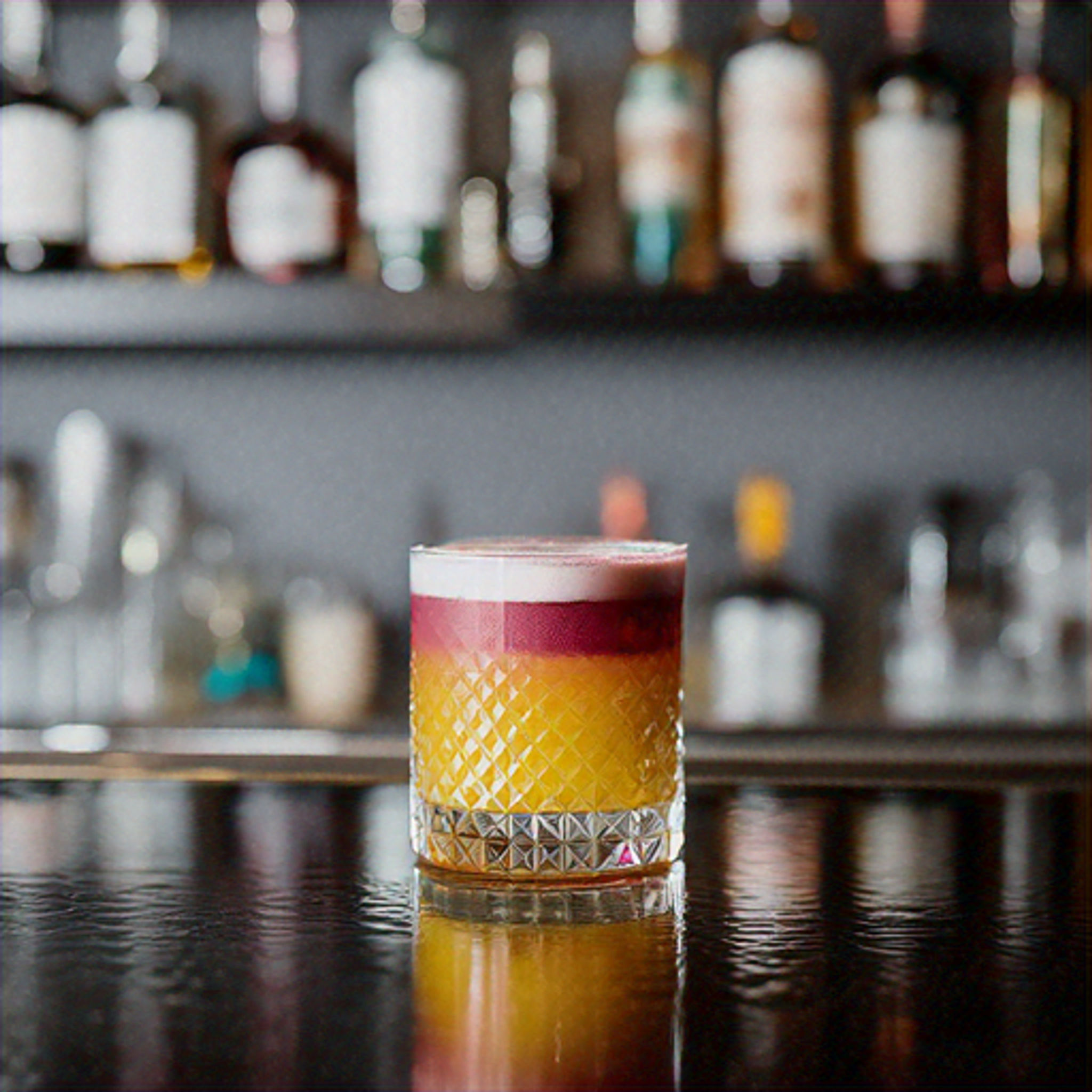 Lady Liberty's Elegance, Sophisticated cocktail celebrating a powerful ...
