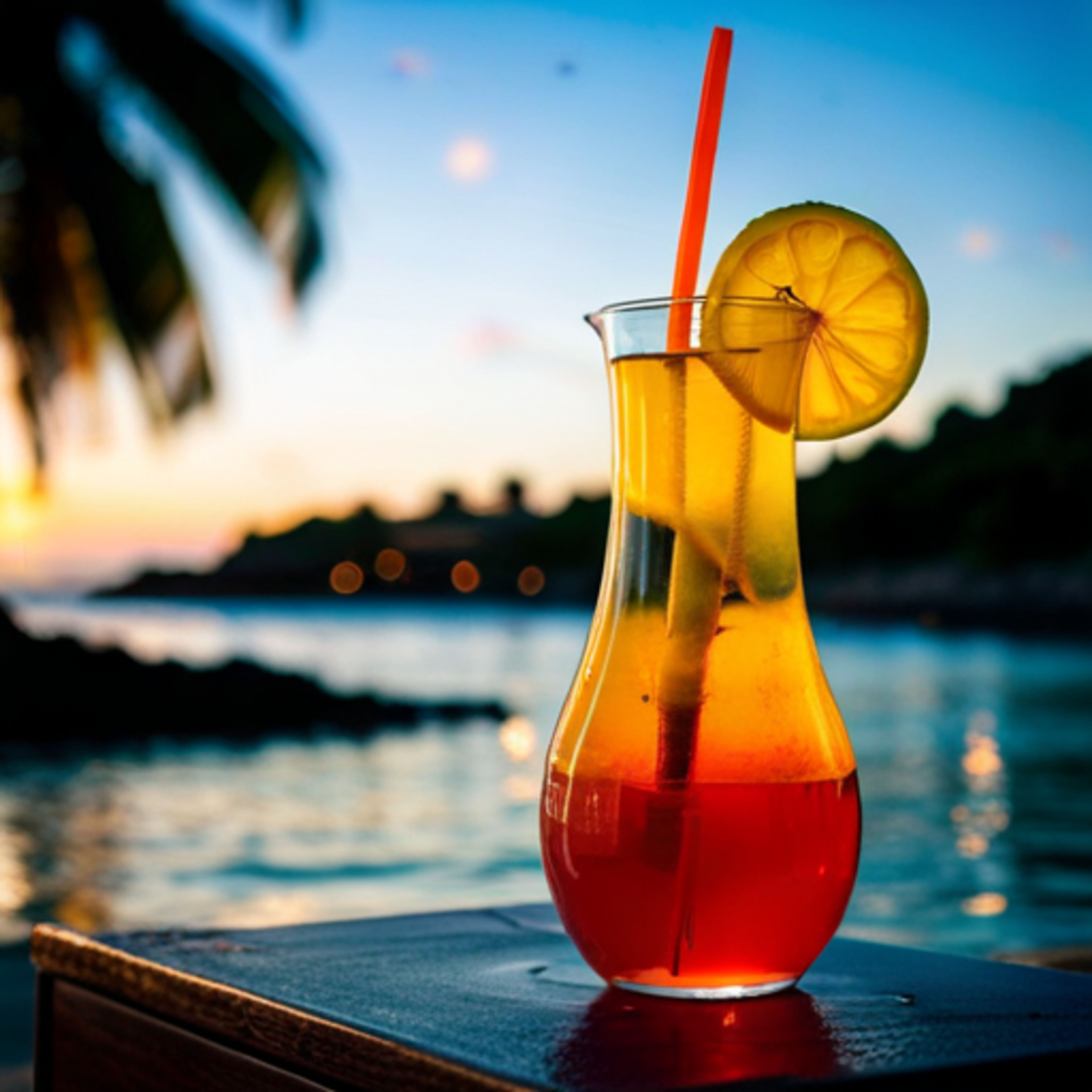 Lemon Elixir, Vibrant, citrus-forward cocktail with strong liquors ...