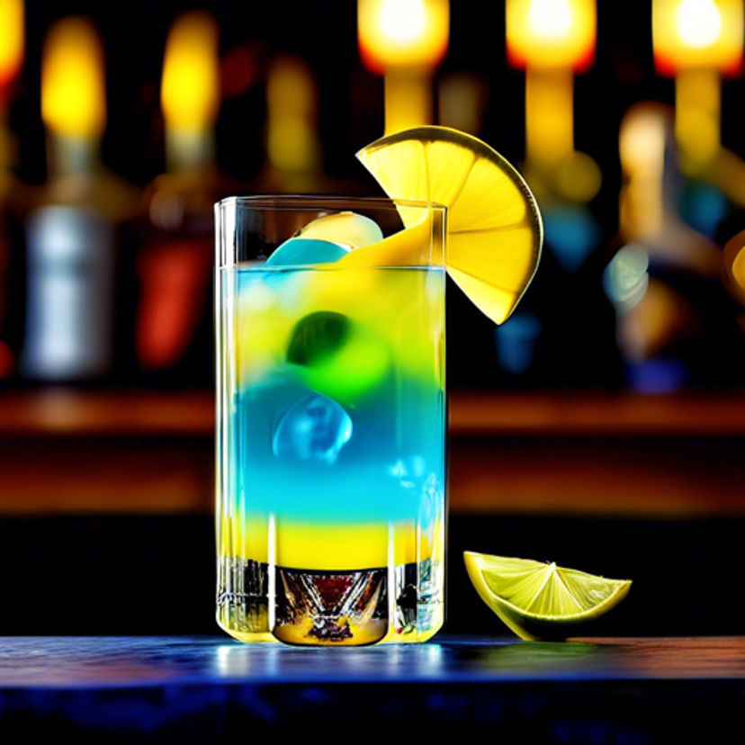 Limoncello Gin Fizz, Effervescent cocktail with Mediterranean ...