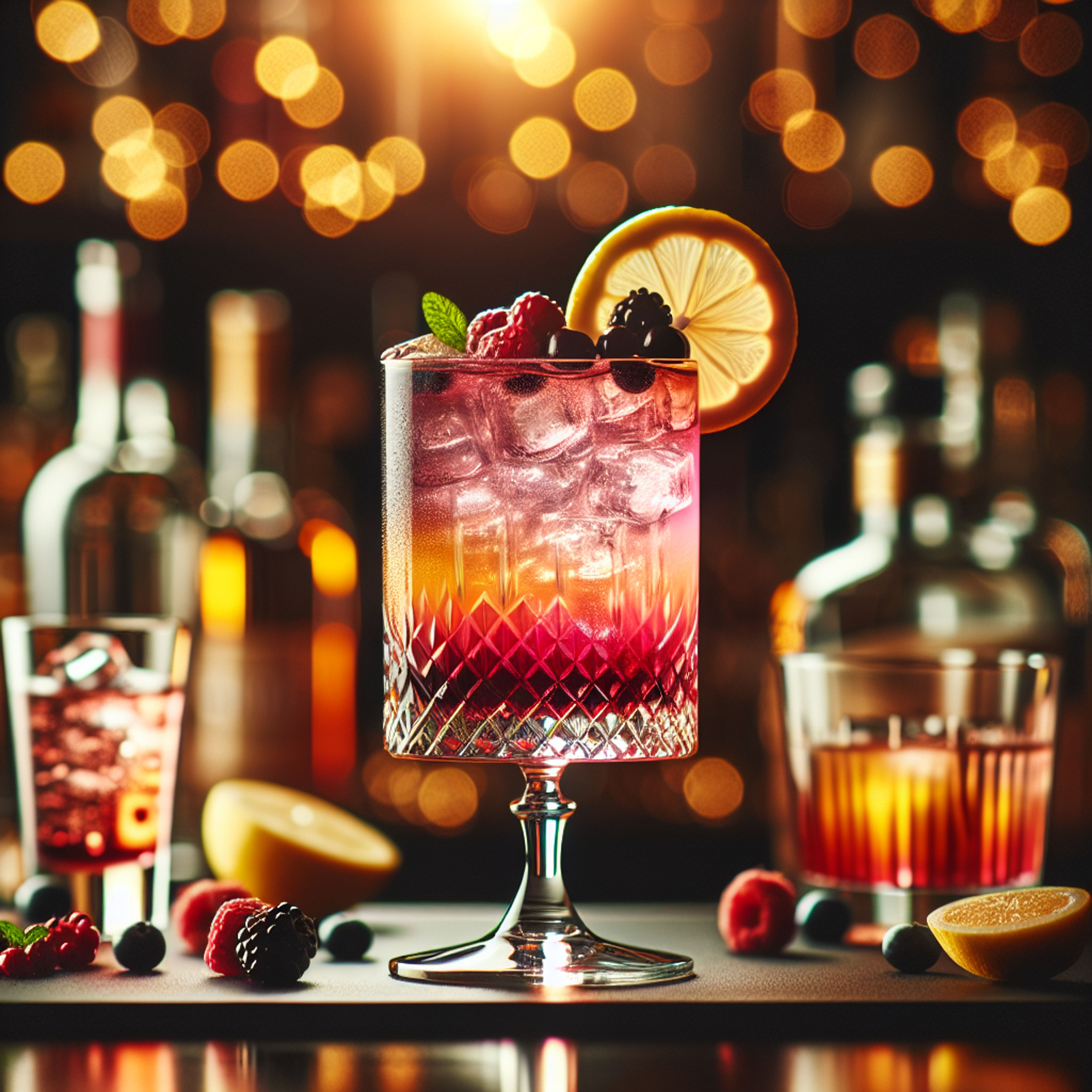 Long Island Forest Berry Fizz, Rejuvenating twist on classic Long ...