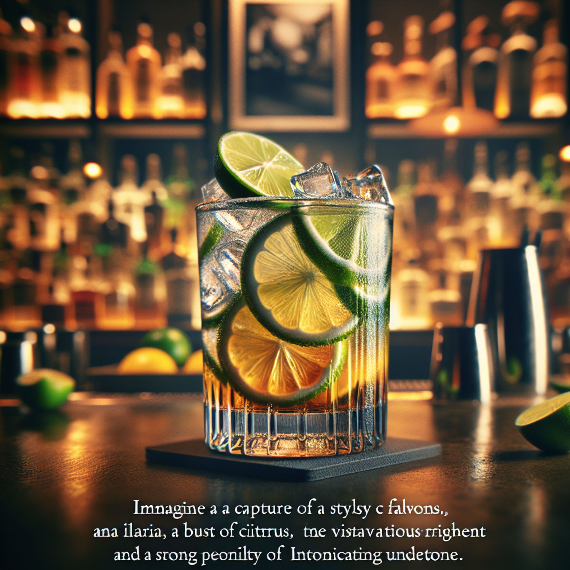 Midnight Citrus Refresher, Citrus coffee cocktail with tequila and Tia ...