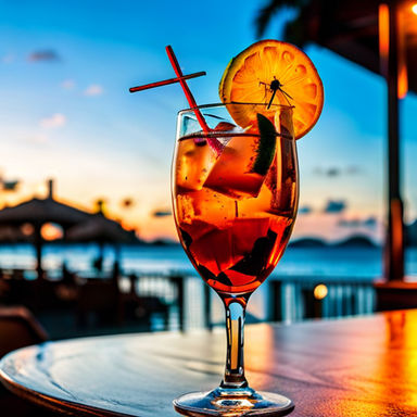 Midnight in Paris, Sophisticated Parisian cocktail with Pernod, berries ...