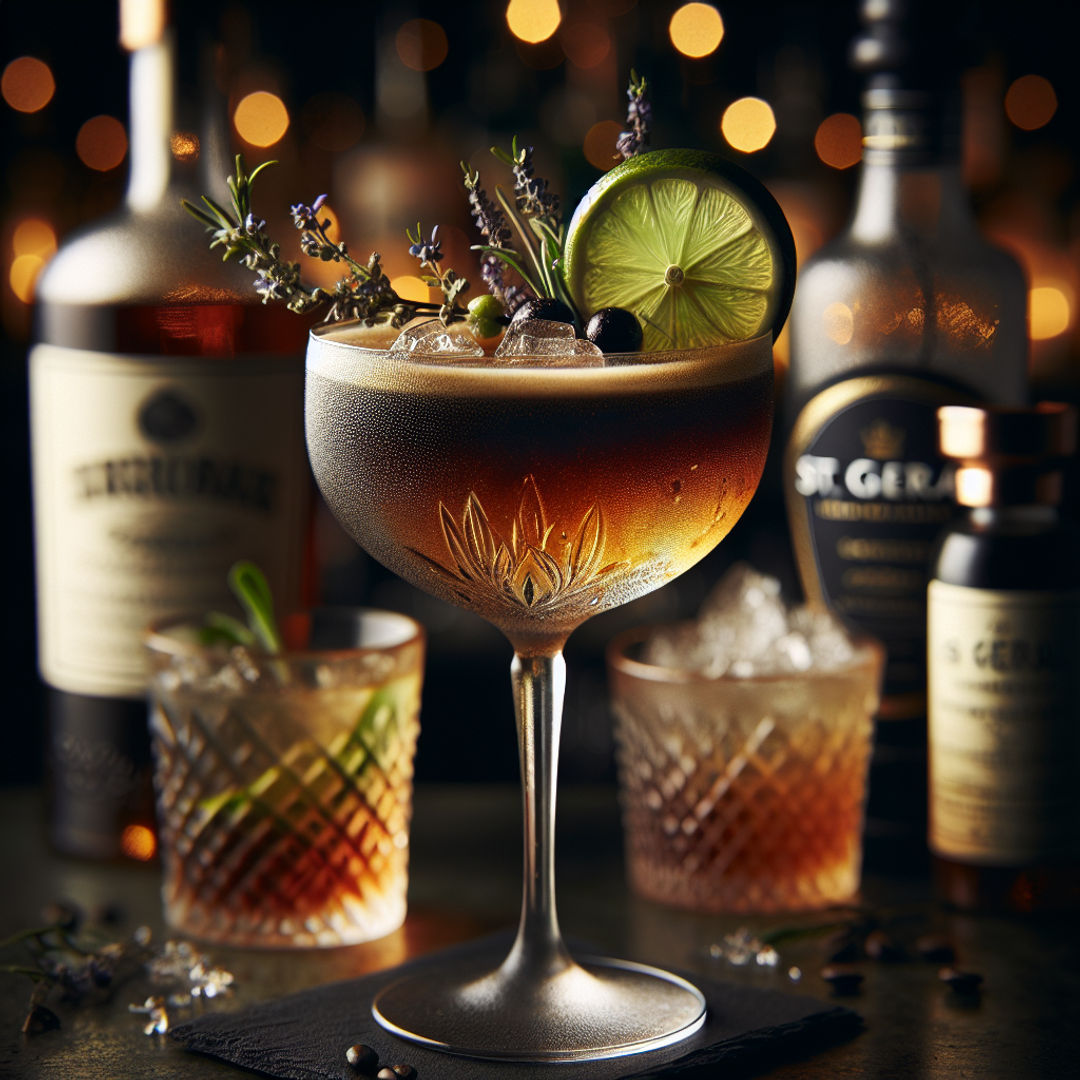 Midnight Orchard, Cool nightfall cocktail with dark flavors and citrus ...