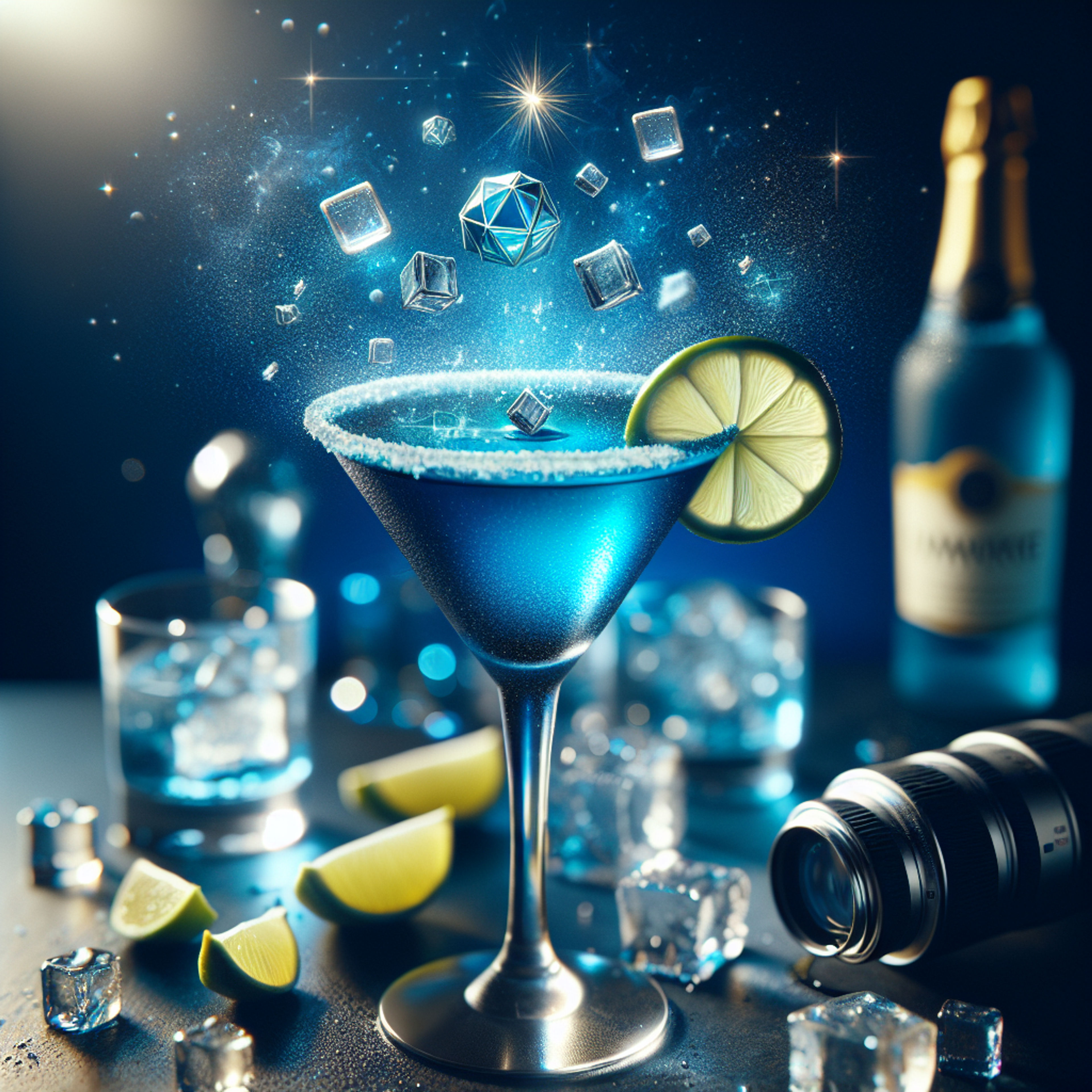 Midnight Rhythm, Vibrant, energetic cocktail that fills you with an ...