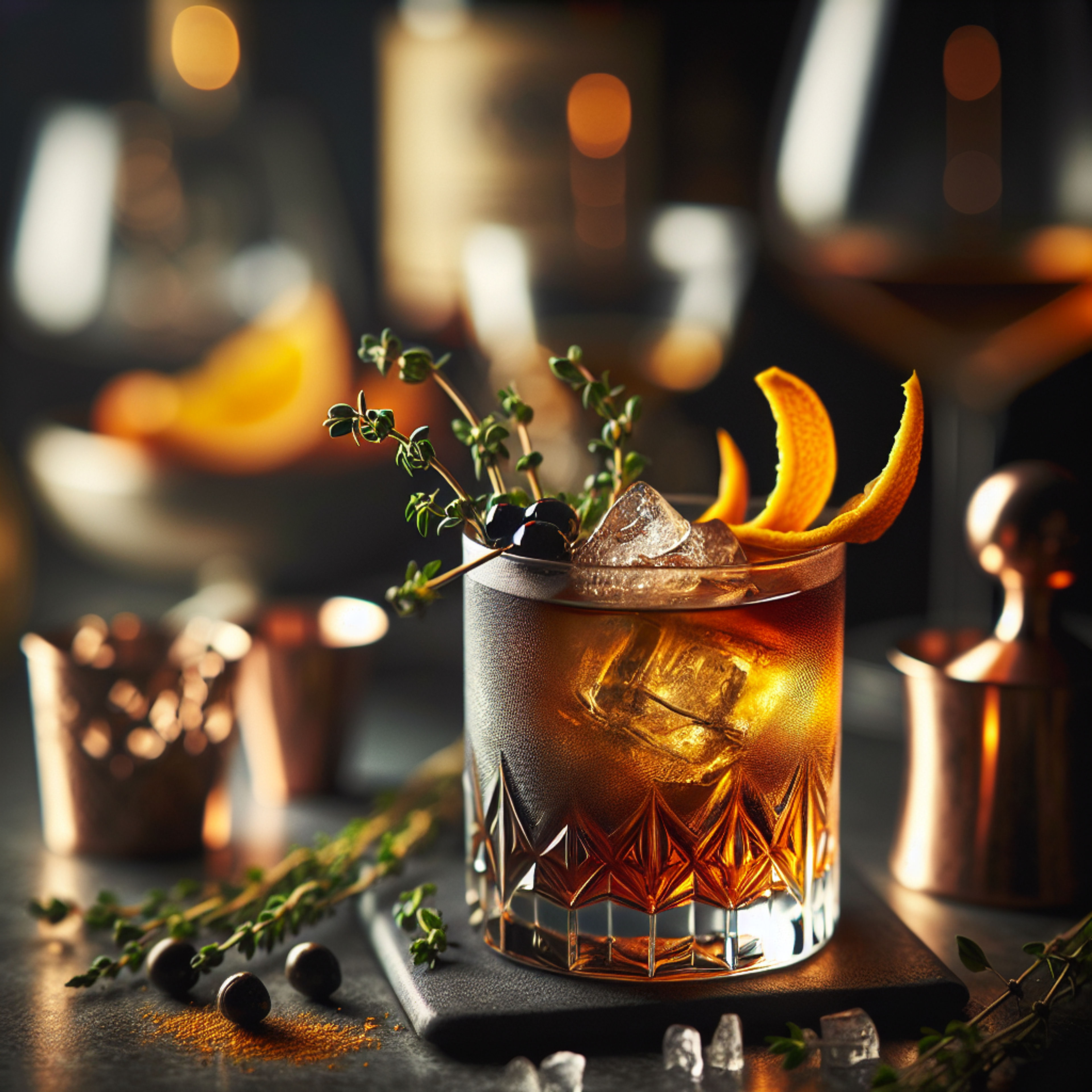 Midnight Smoke & Herb, Captivating blend of smoky and herbaceous notes