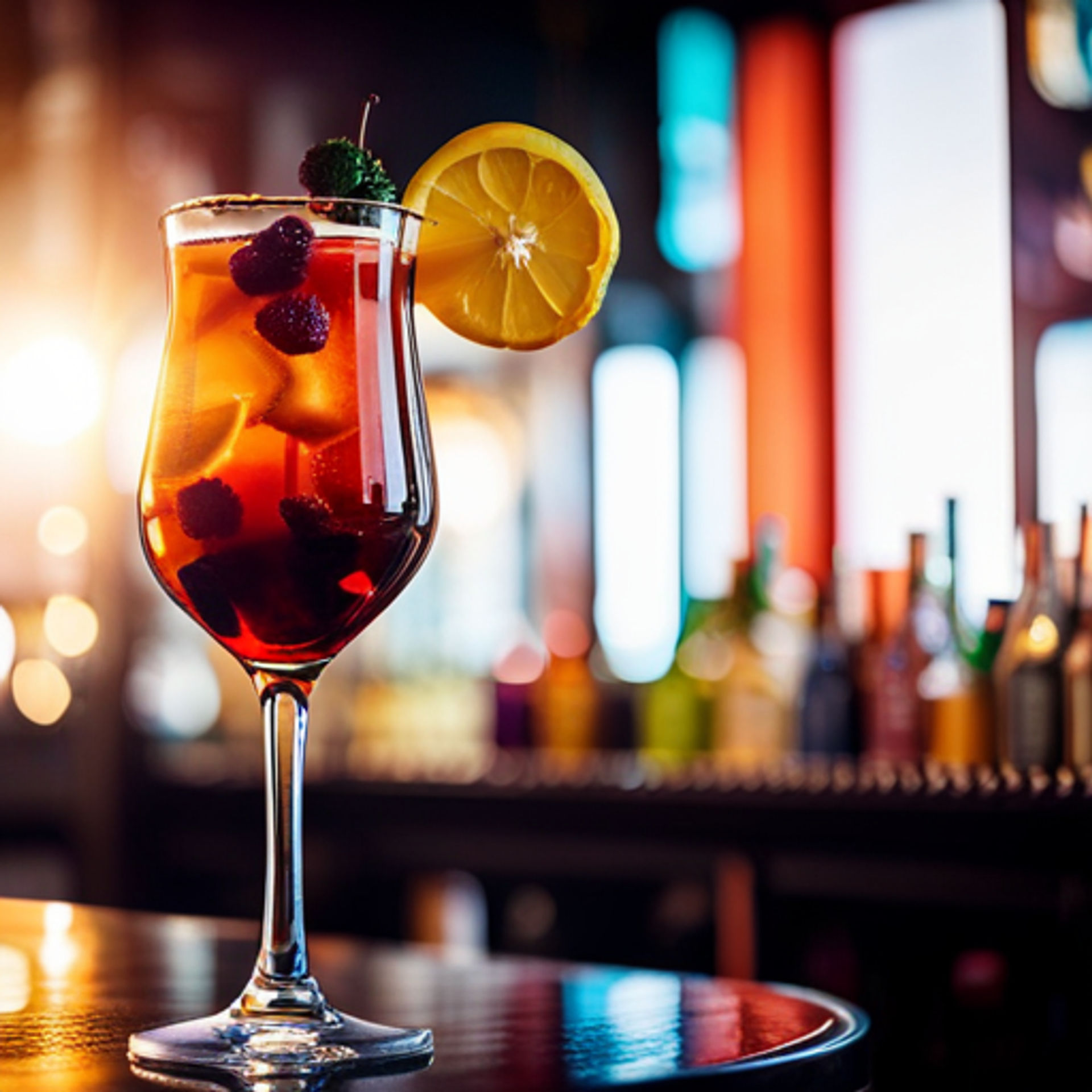 Midnight Solstice, Captivating blend of flavors in a visually stunning ...