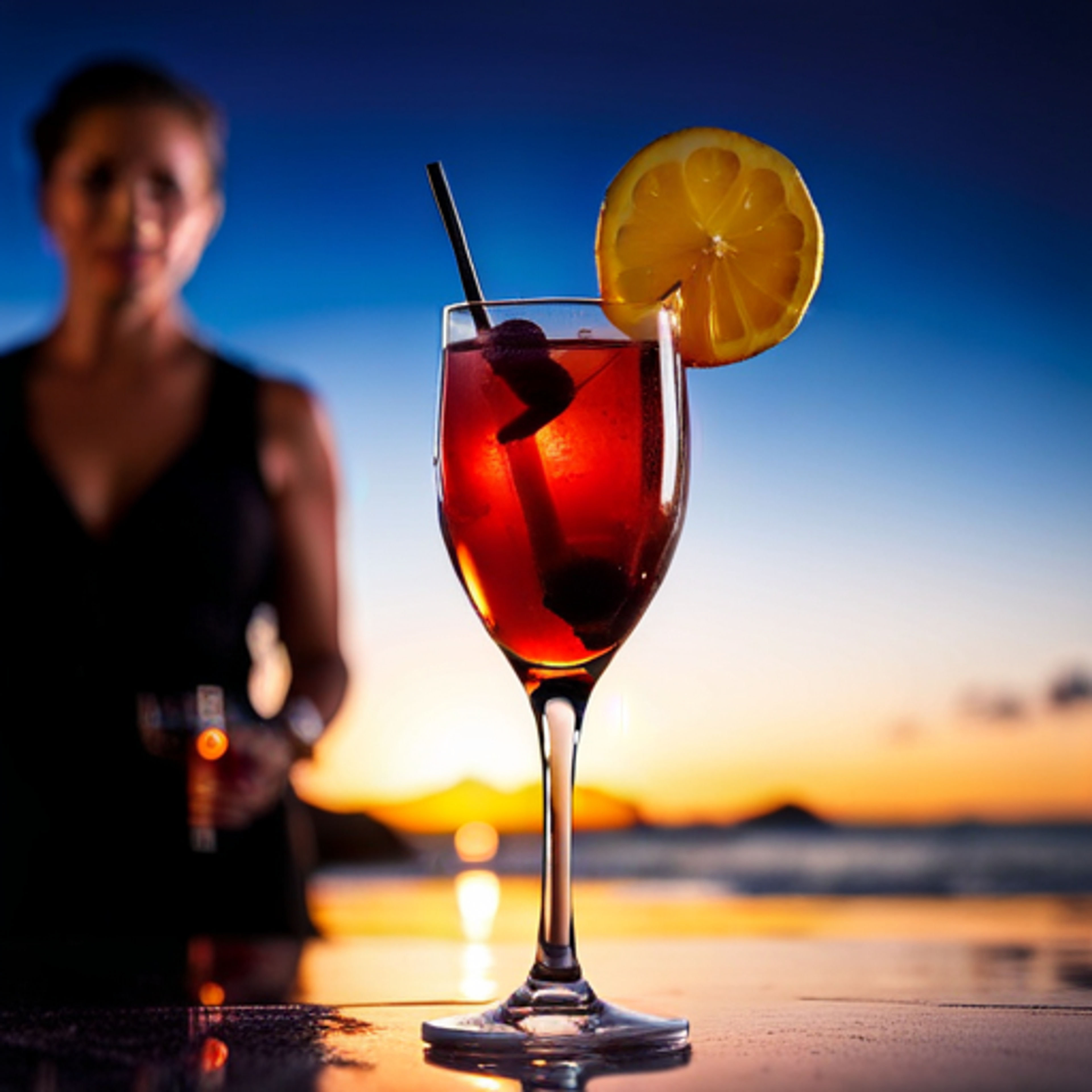 Midnight Stardust Fizz, Glittering, glamorous mocktail for New Year's ...