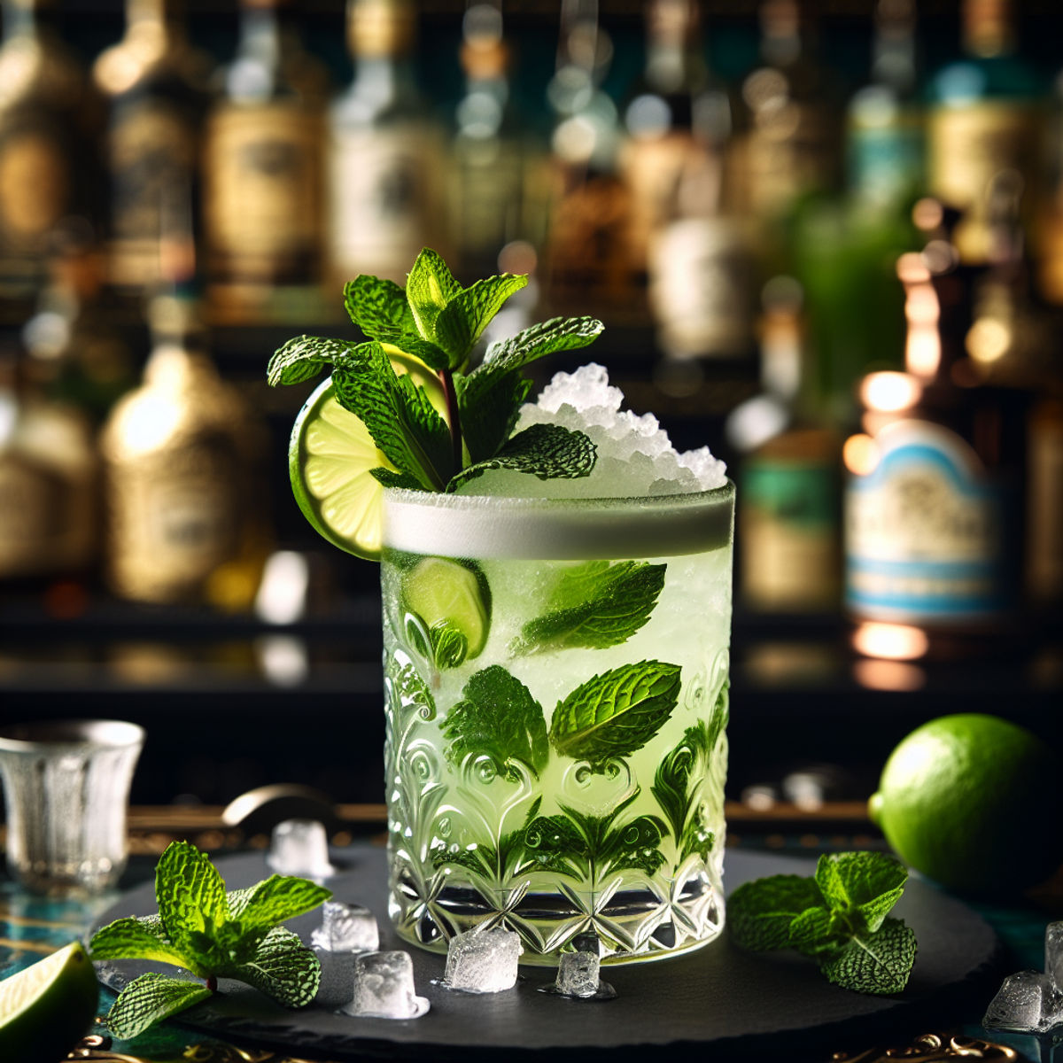 Mint Mirage Margarita, Refreshing twist on classic margarita with ...