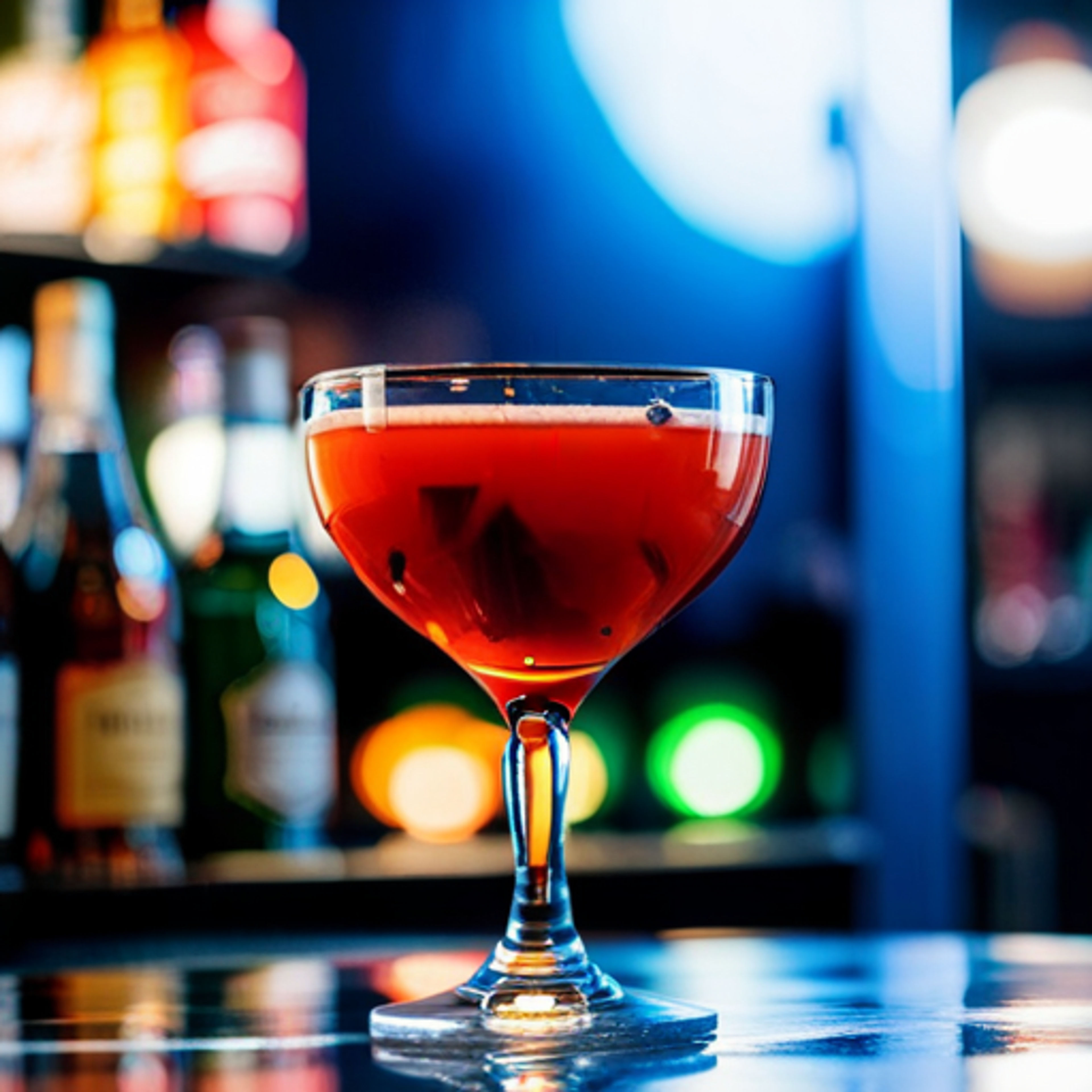 Nebula Infusion, Mysterious cocktail with fat-washed gin and lavender ...