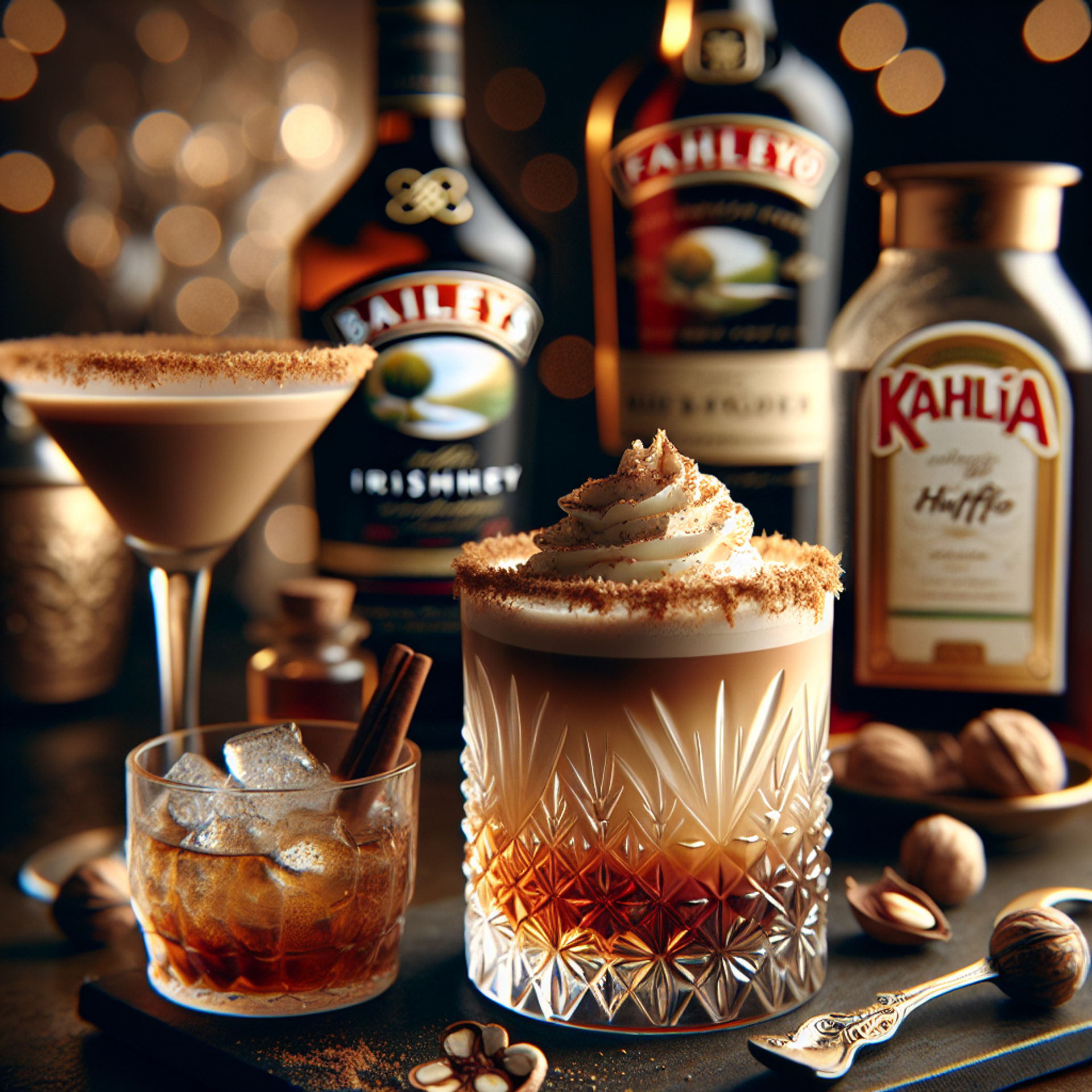 Nutty Irishman, Creamy, nutty, decadent cocktail with Irish whiskey and ...