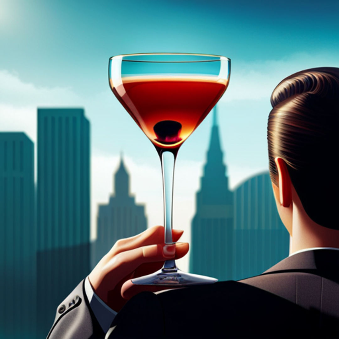 Otacon's Stealth Elixir, Enigmatic cocktail tribute to Otacon from ...