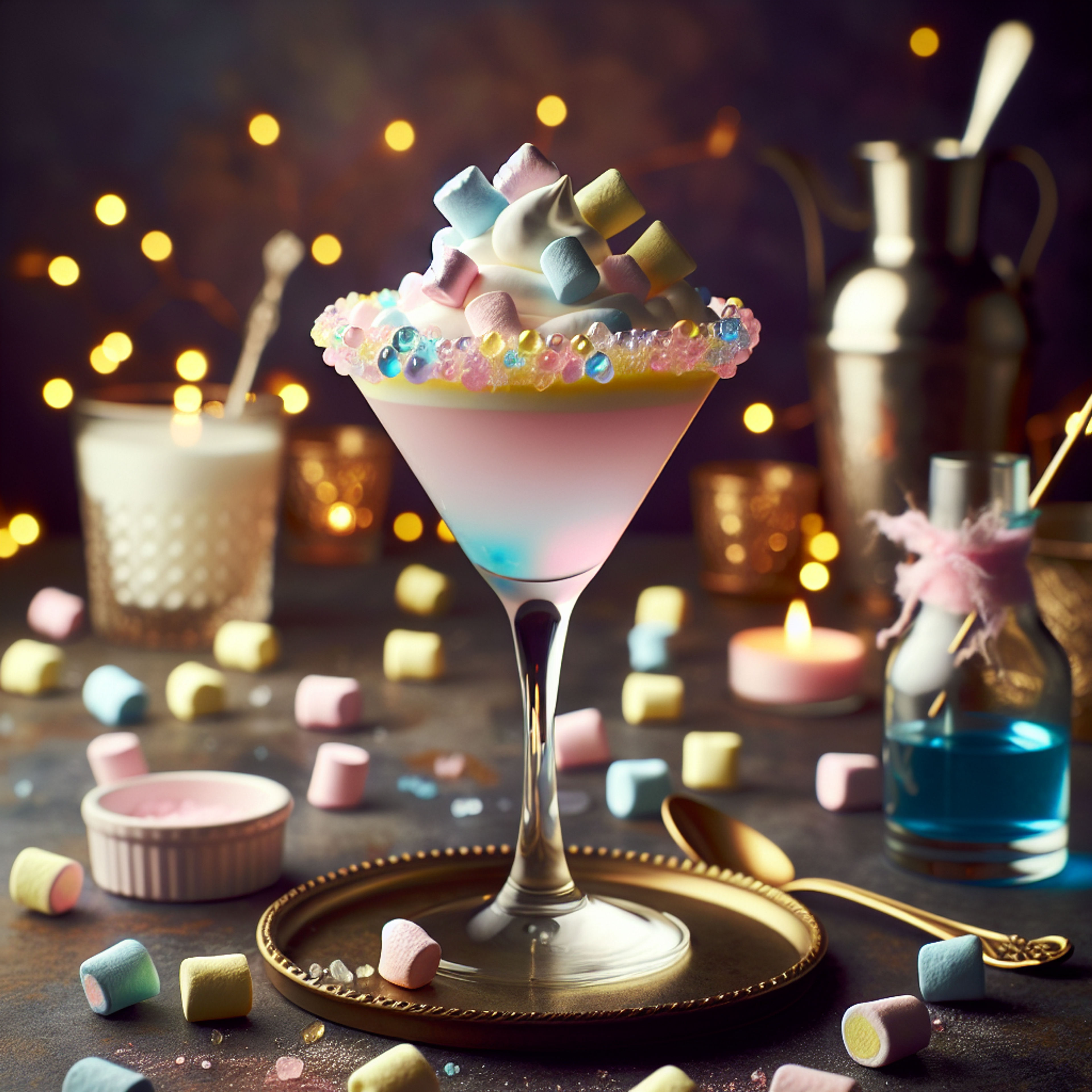 PeepTini, Whimsical twist on classic martini with Easter candy charm