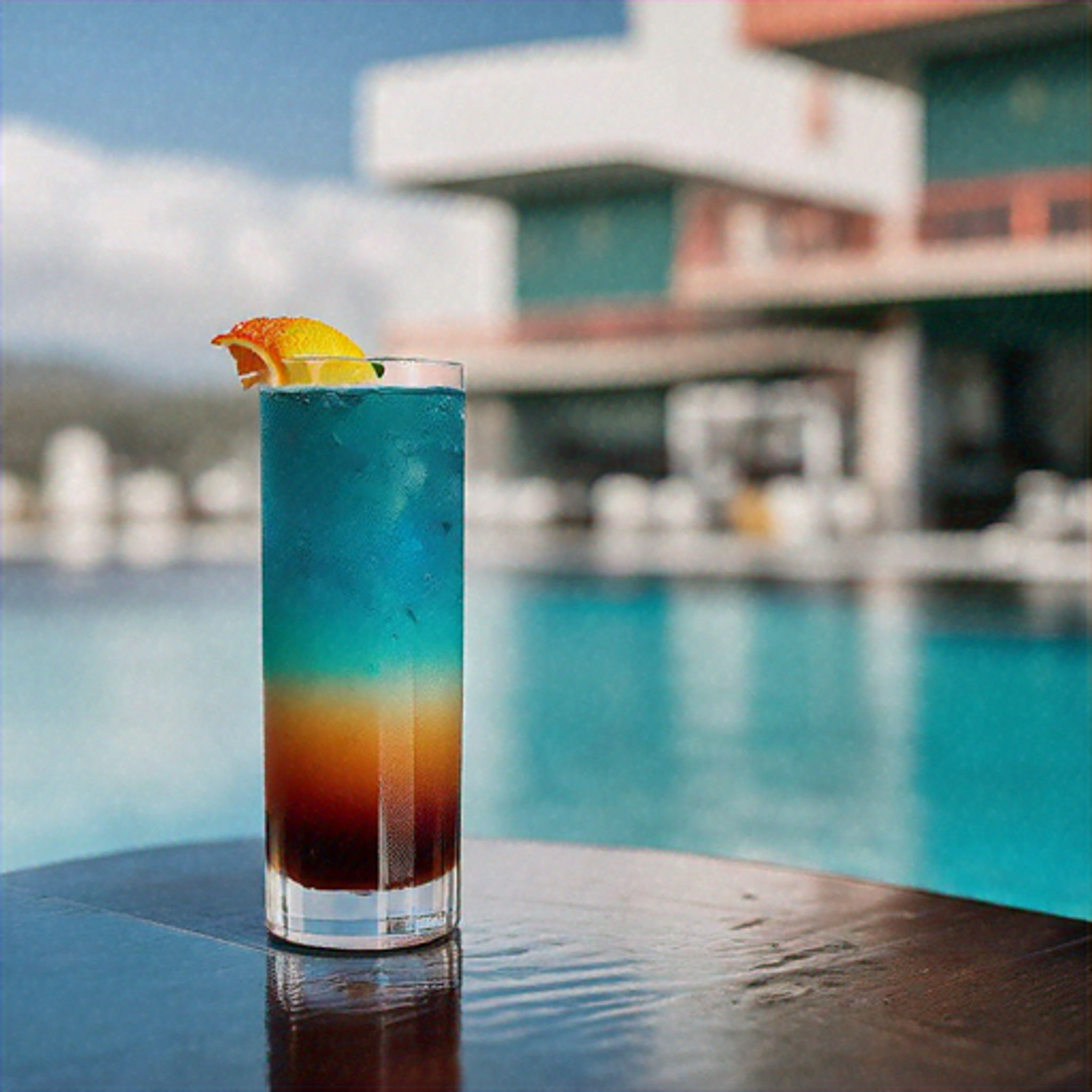 Poseidon's Trident, Powerful and complex riff on classic rum cocktail