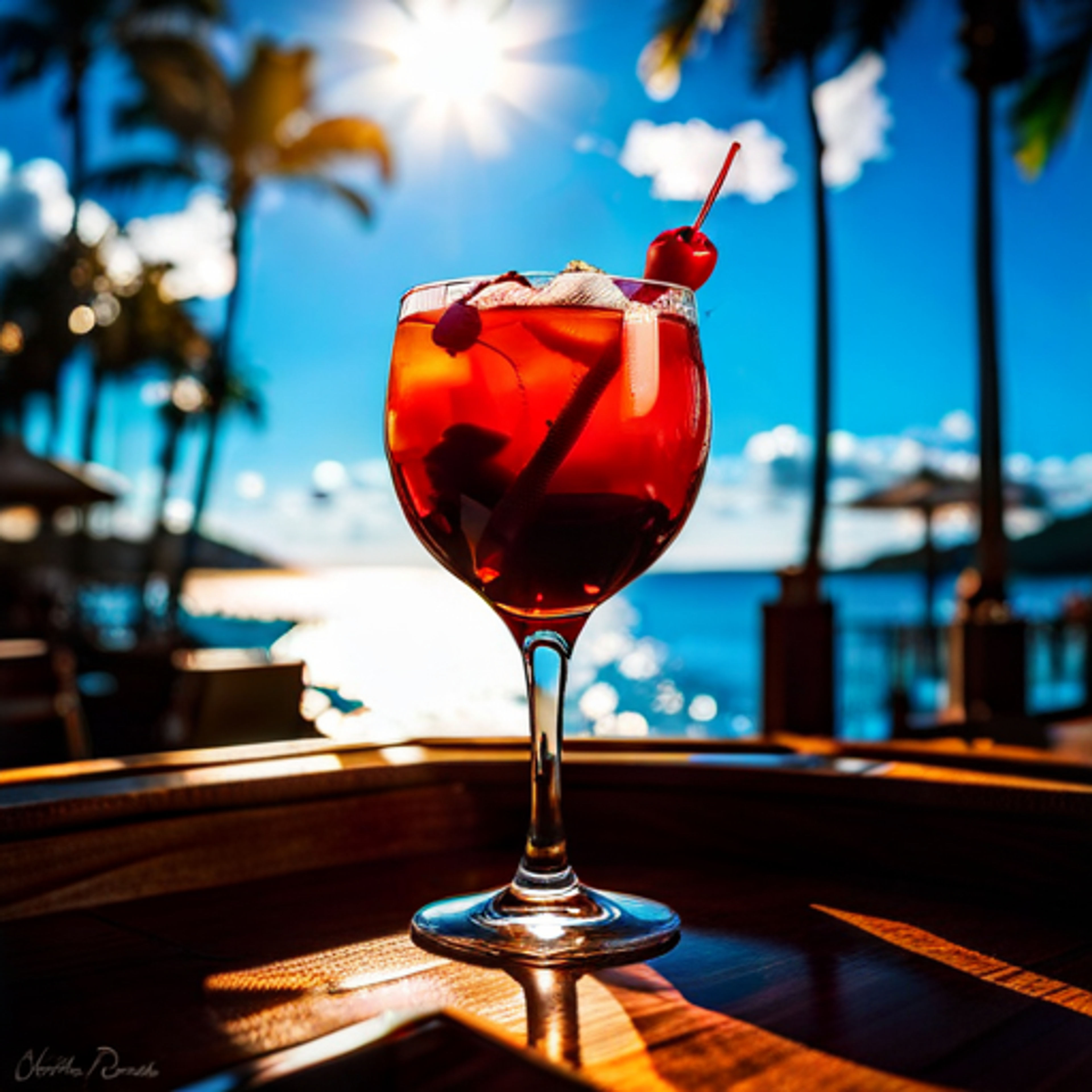 Ram's Red Rush, vibrant and energizing cocktail inspired by Winston ...