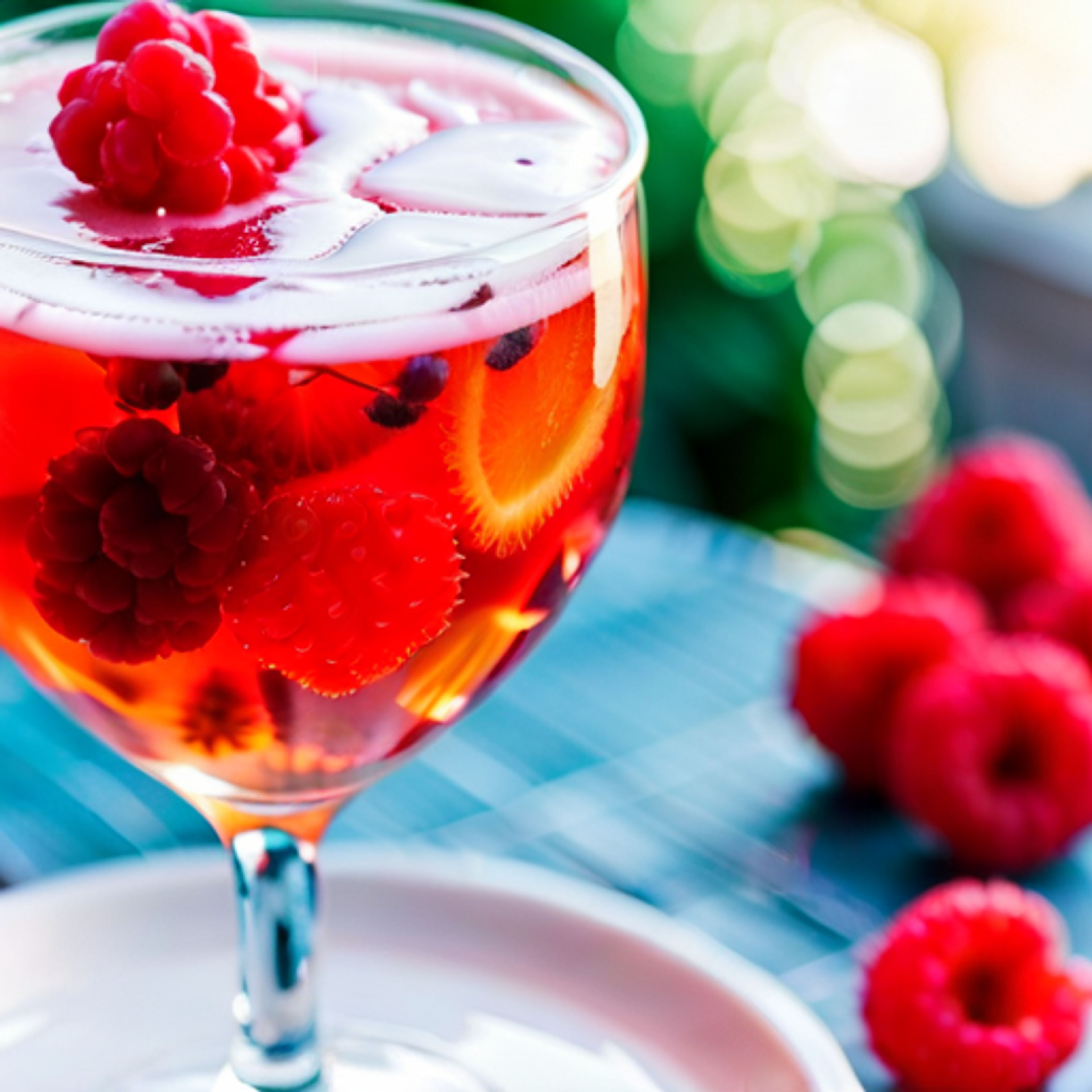 Raspberry Coconut Vodka Bliss, Tropical-inspired cocktail with raspberries, coconut, and vodka