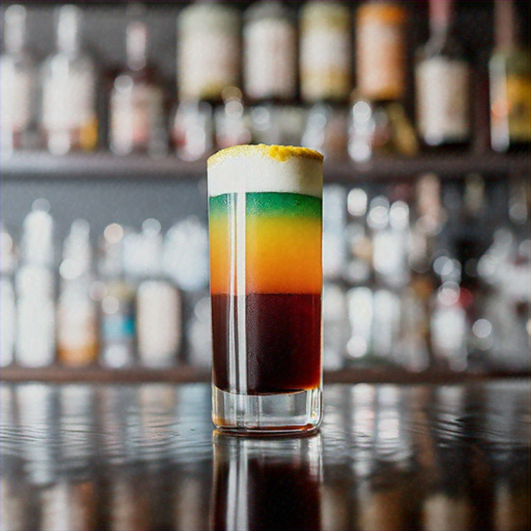 Root Beer Dream Float, Decadent root beer float with a modern twist