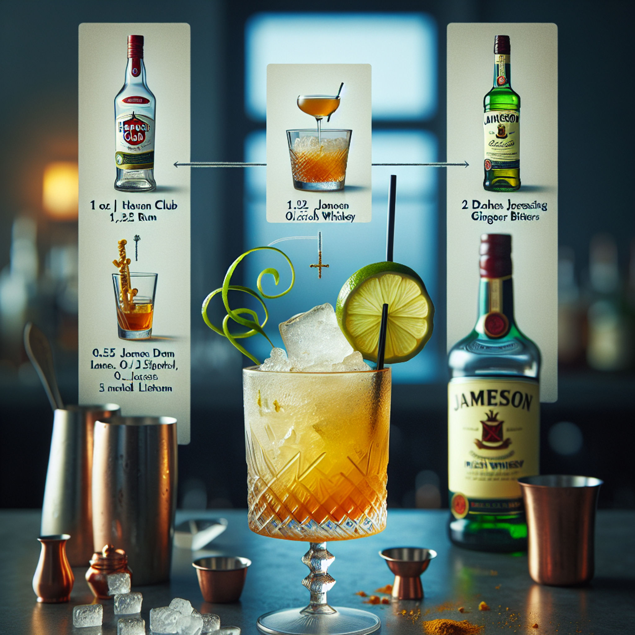 Rum & Jameson's Harmony, Spirited blend for a special birthday celebration