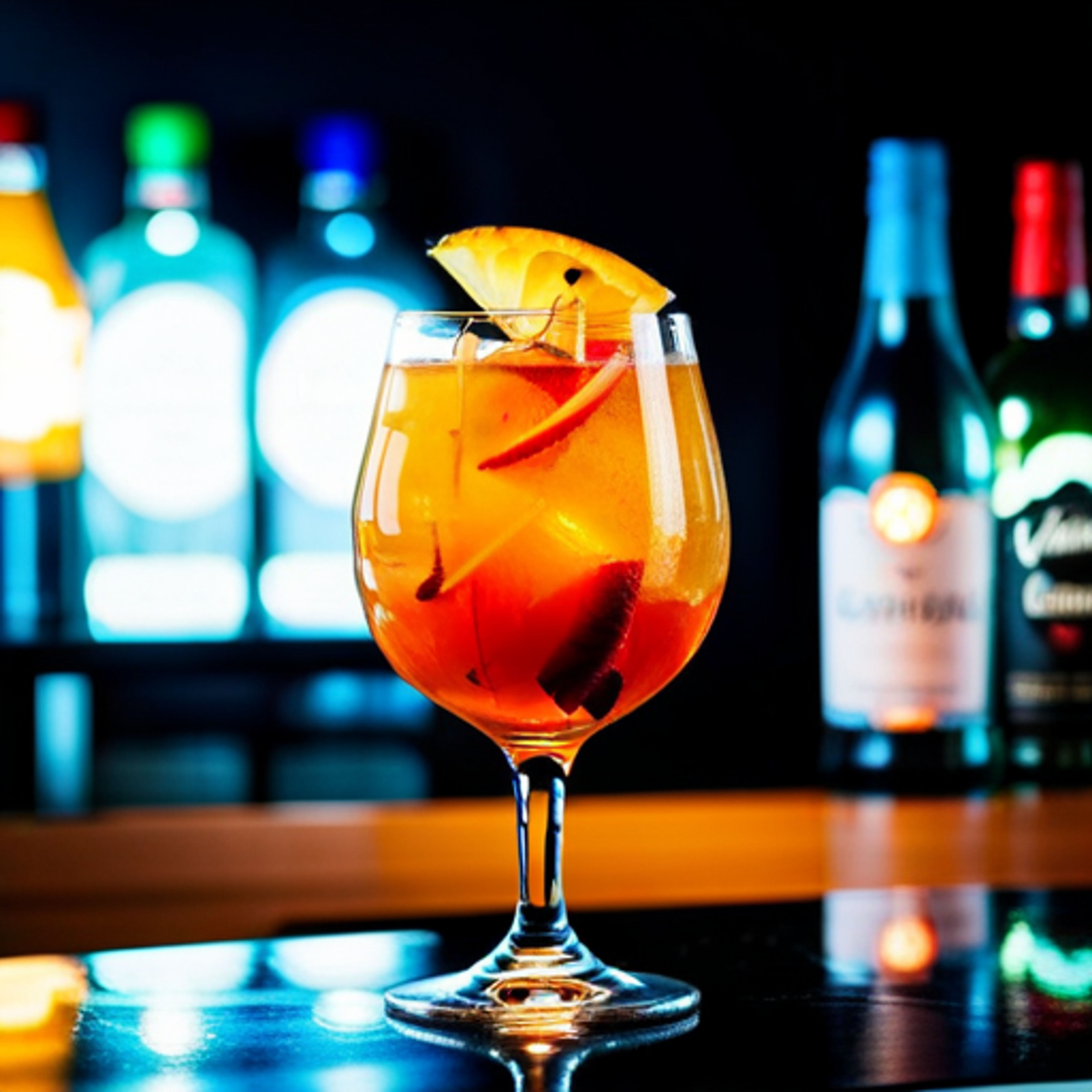 Seoul Sunrise Spritz, Bold cocktail with kimchi, citrus, and sparkling ...