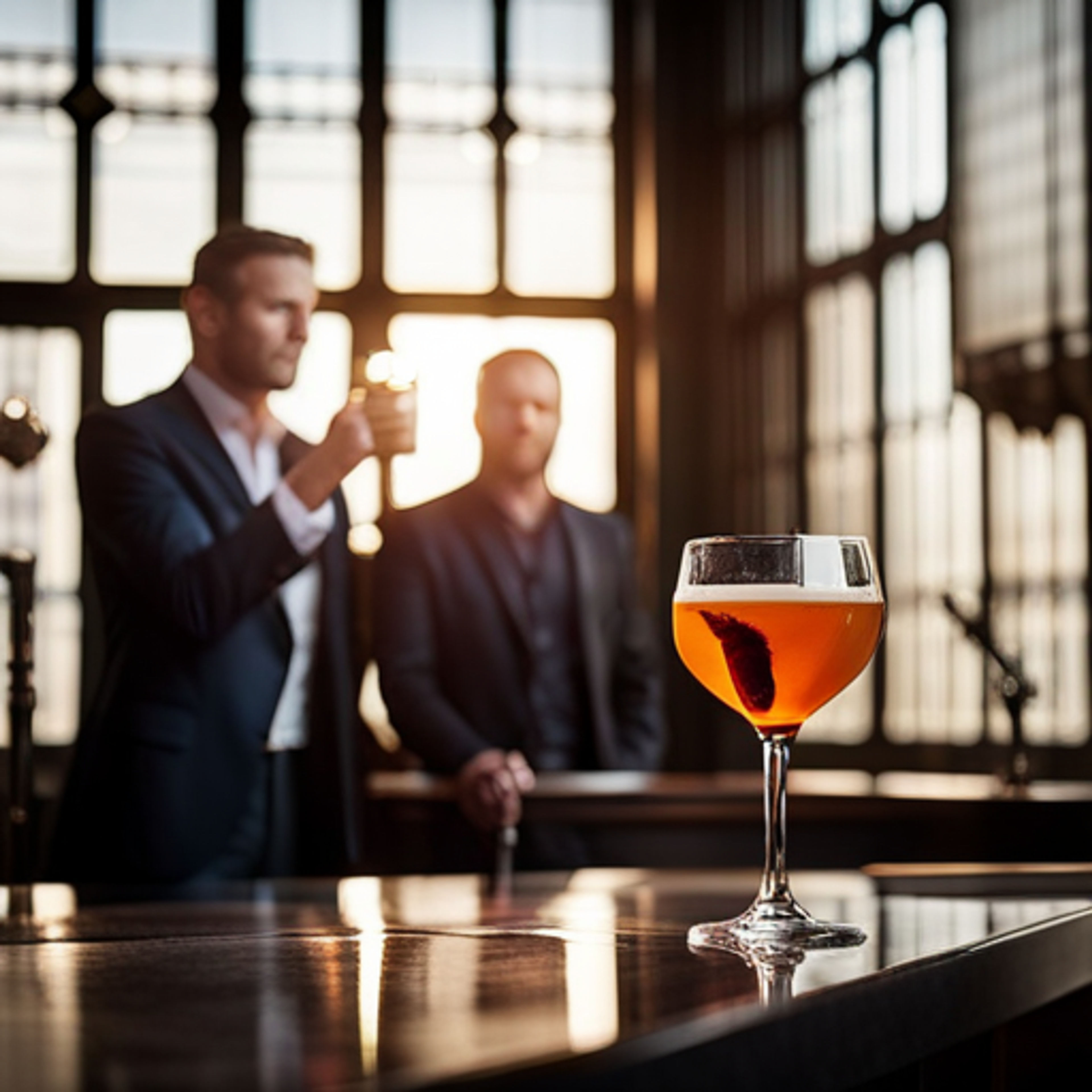 Solitude & Symphony, Complex whisky cocktail with herbal and citrus notes