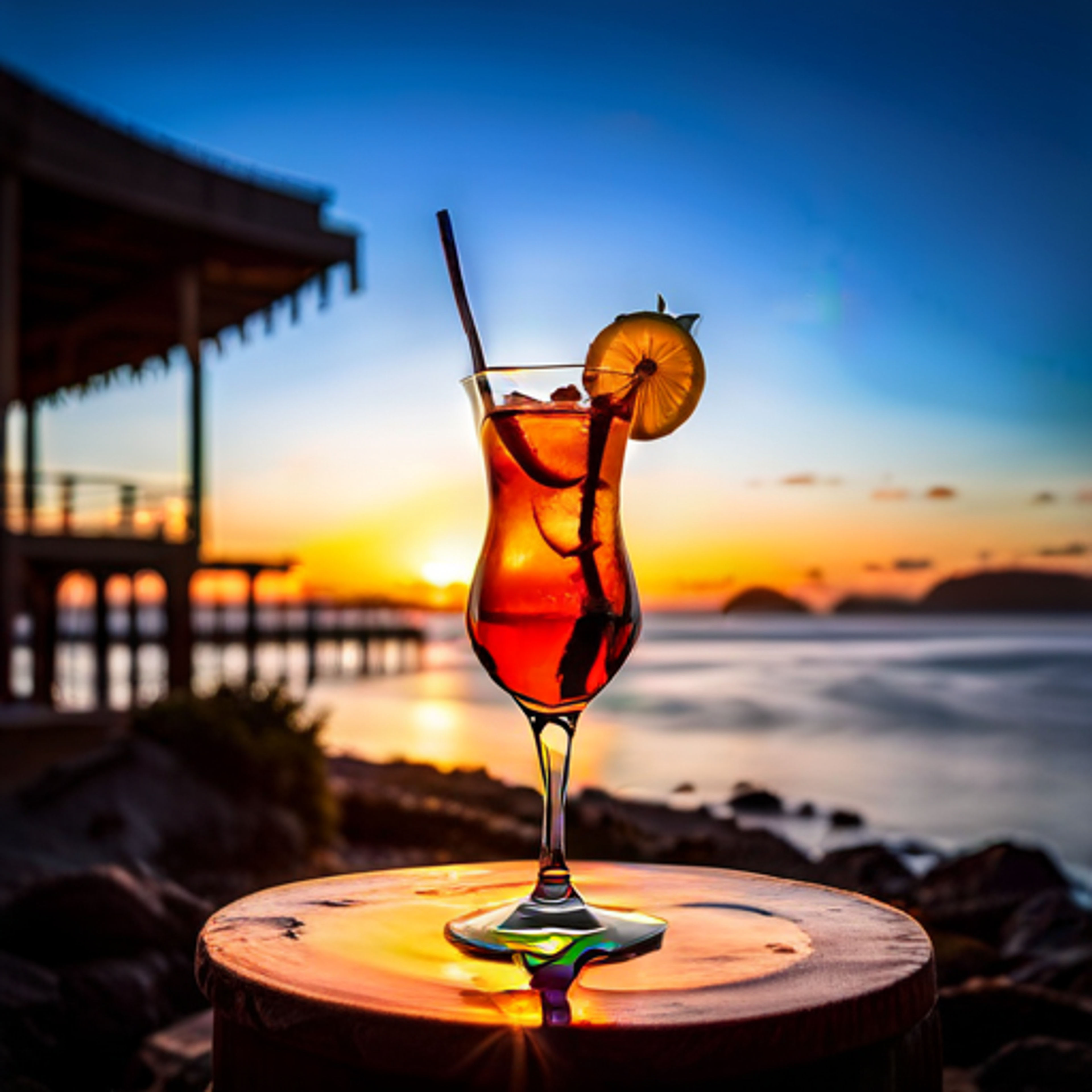 Solstice Samba, Refreshing low-alcohol cocktail with tequila, Campari ...