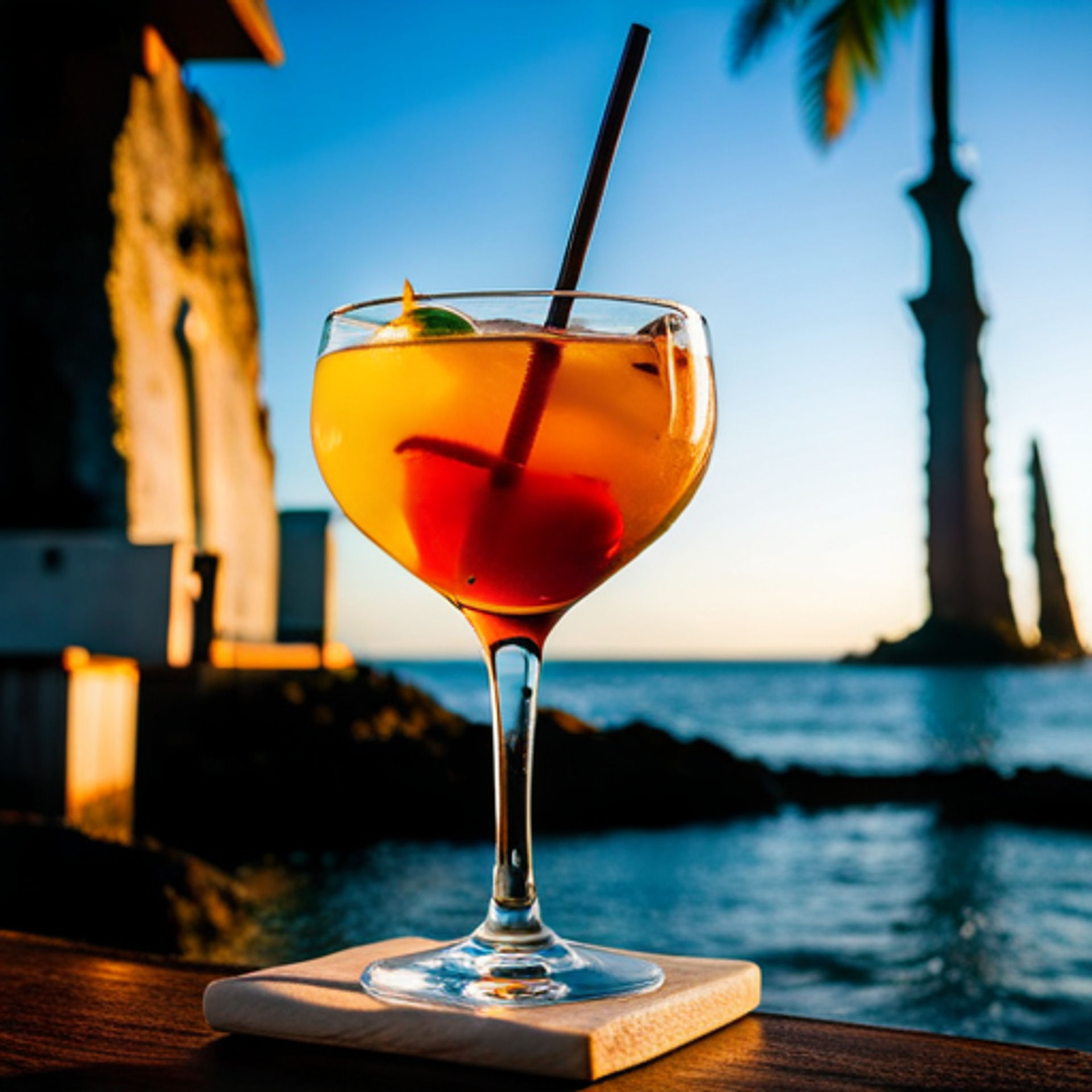 Sour Maverick Spark, Bold sour cocktail with a spicy kick