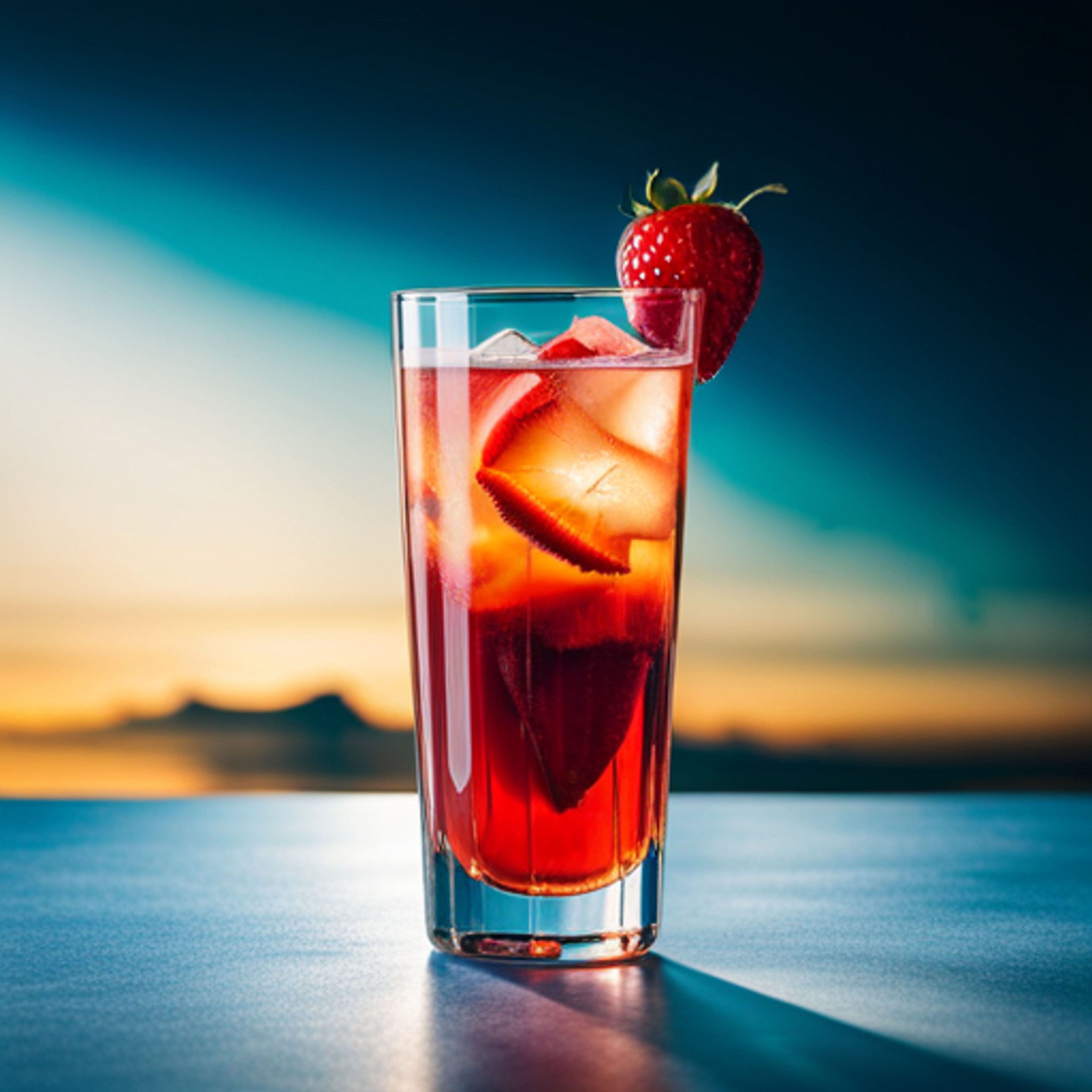 Strawberry Spring Fizz, Refreshing spring drink with strawberries ...