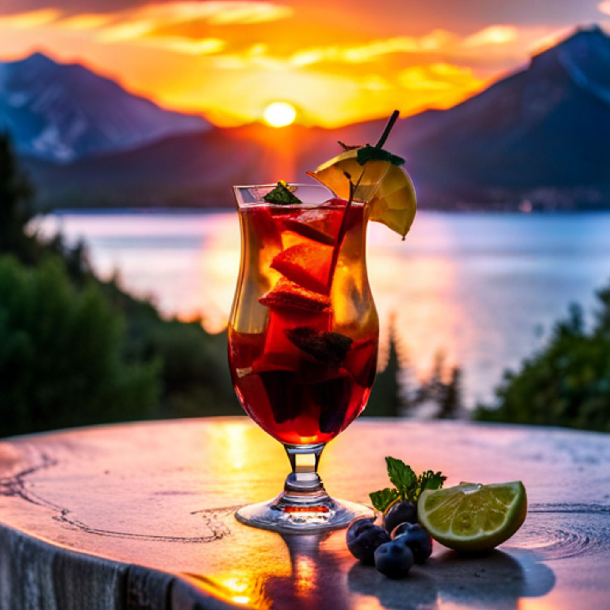 Sunset Sangria Punch, Vibrant and refreshing Sunset Sangria Punch for ...