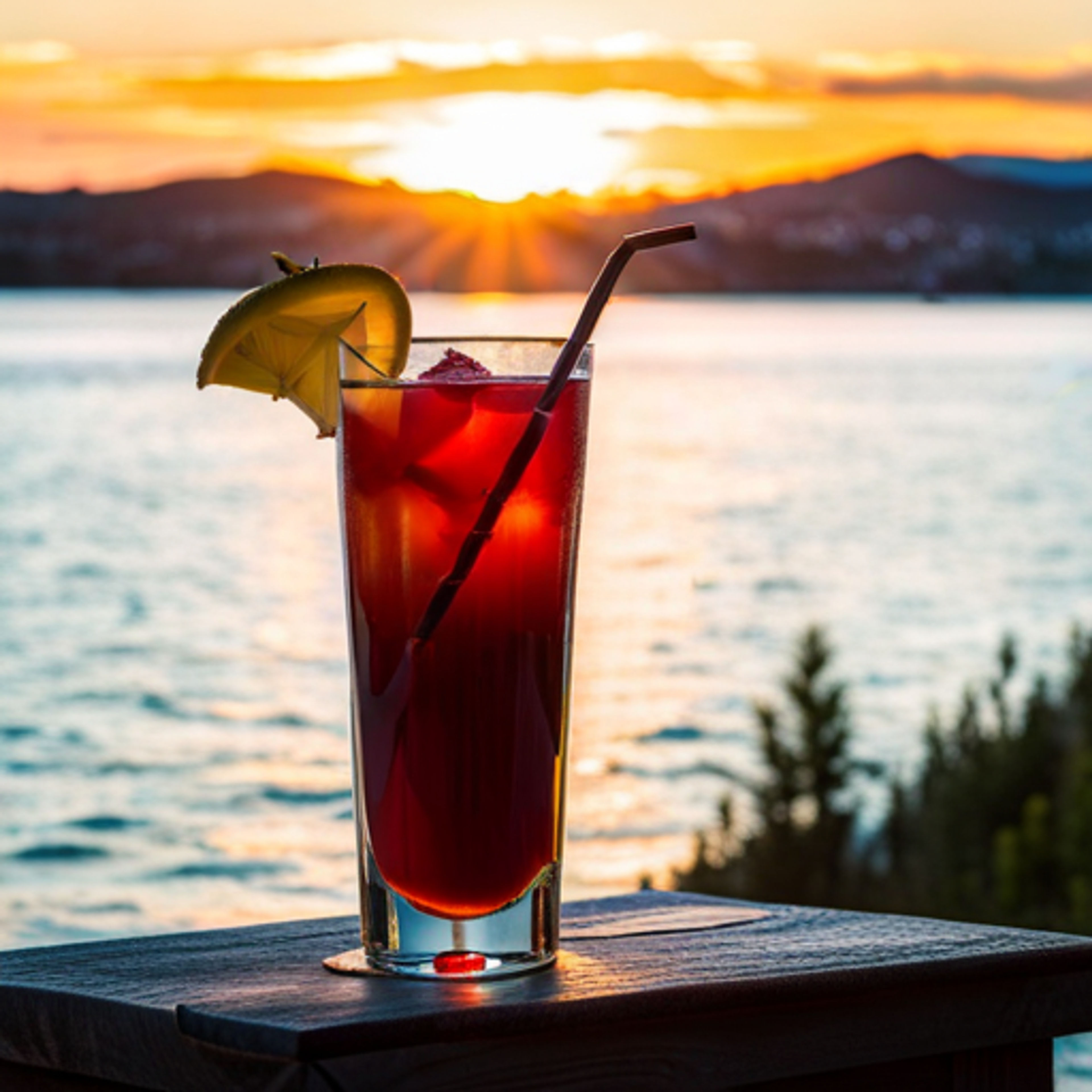 Sunset Savory Sipper, Unique twist on Bloody Mary