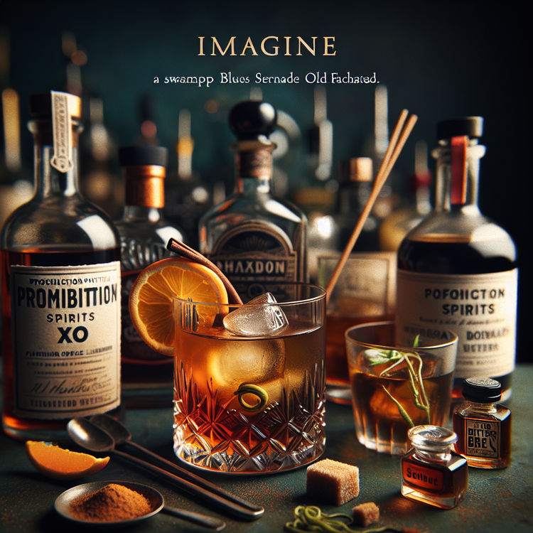 Swamp Blues Serenade Old Fashioned, Rich, aromatic cocktail inspired by ...