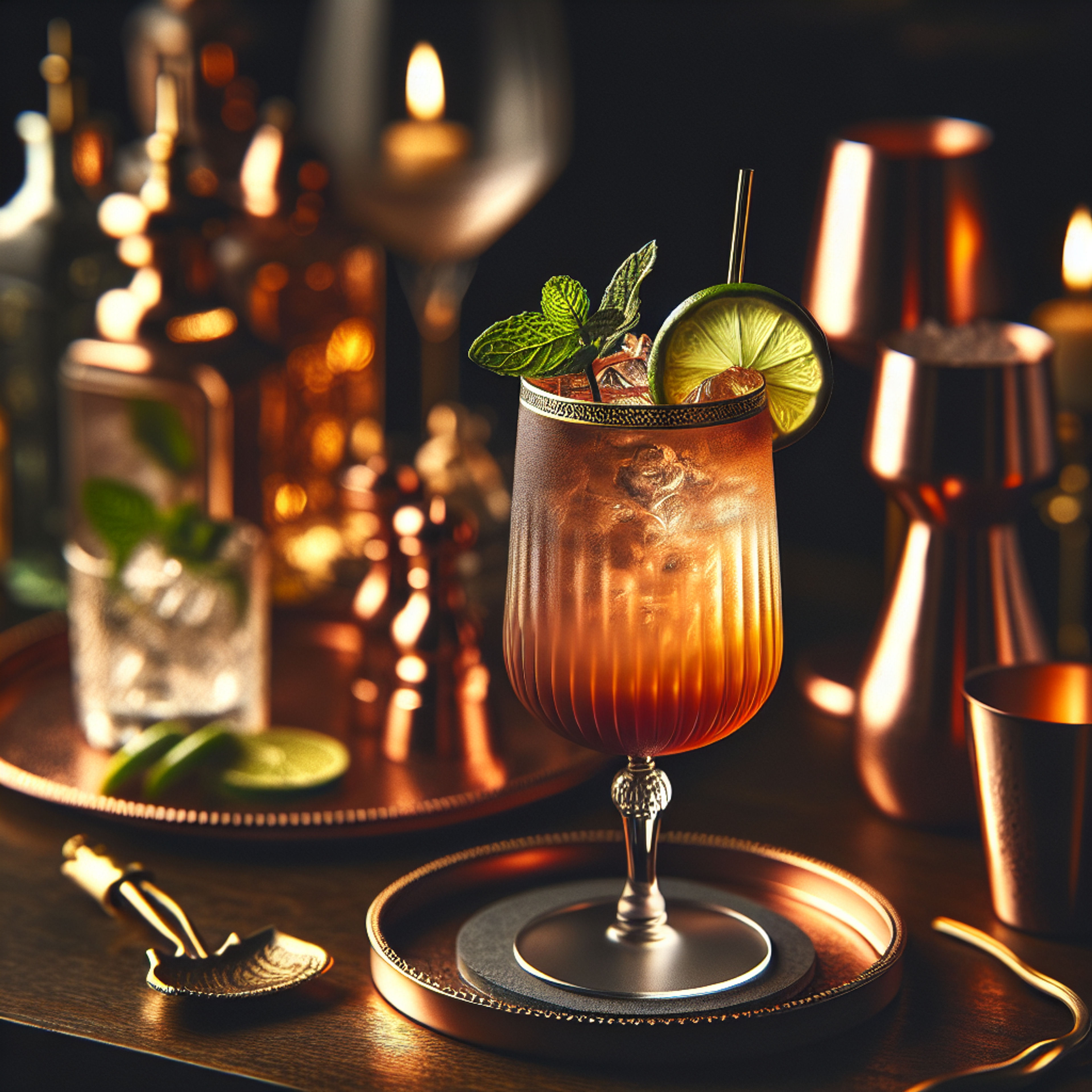 Tamarind Twilight Mirage, Enchanting cocktail with tamarind and ...