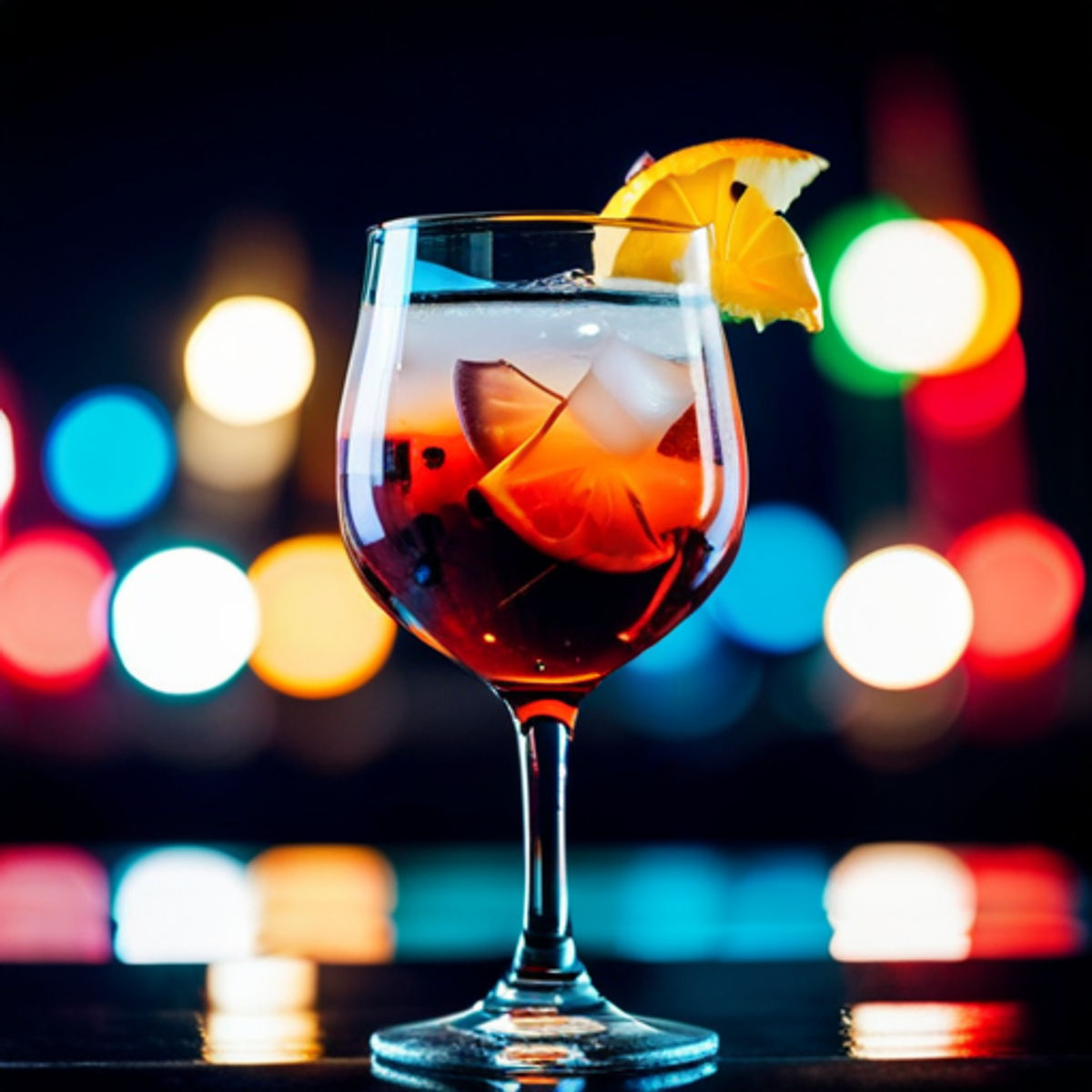 The Dark Hours of the Night, Dark, complex cocktail for the mysterious ...