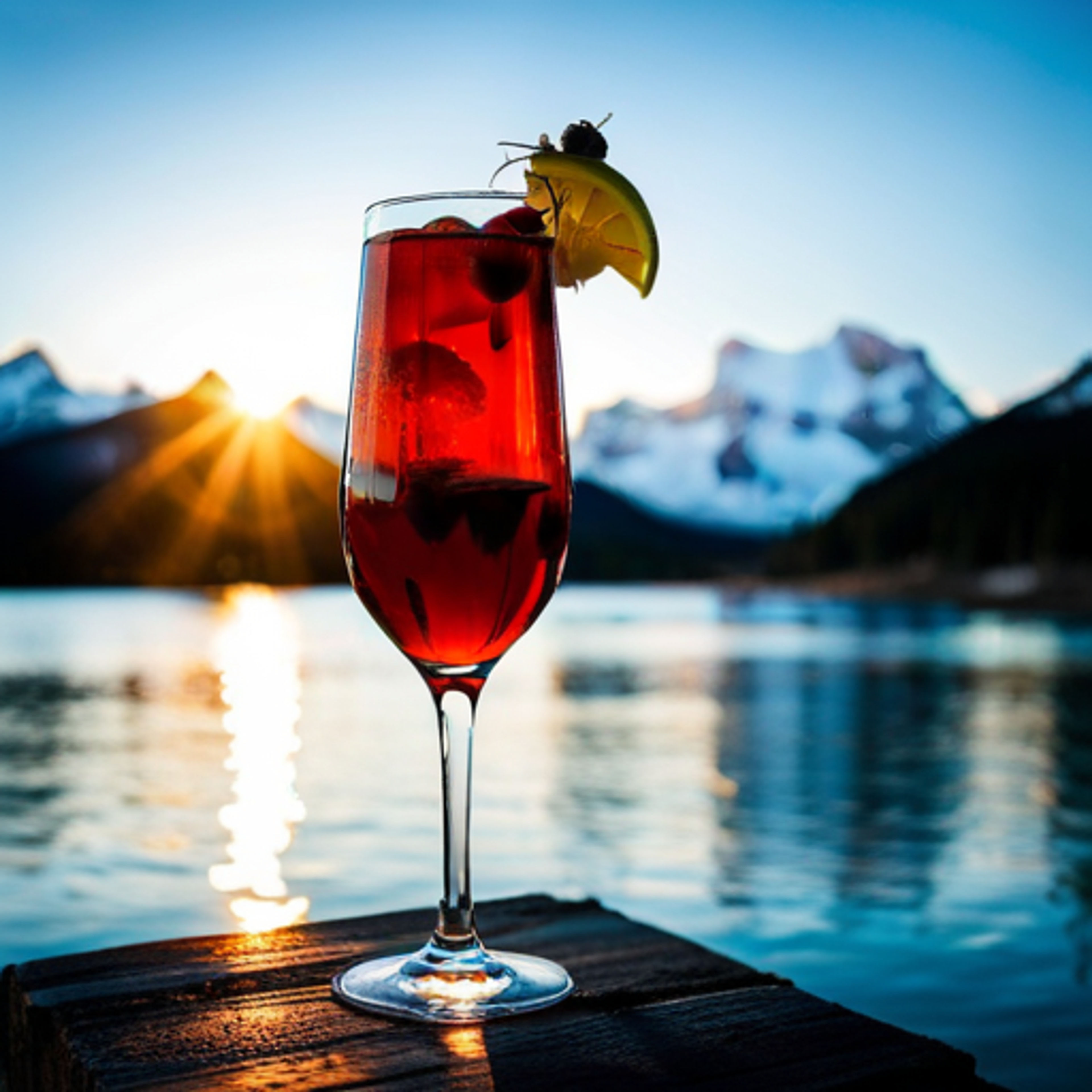 The Nordic Frontier, Bold Nordic cocktail with reposado rye, bourbon ...