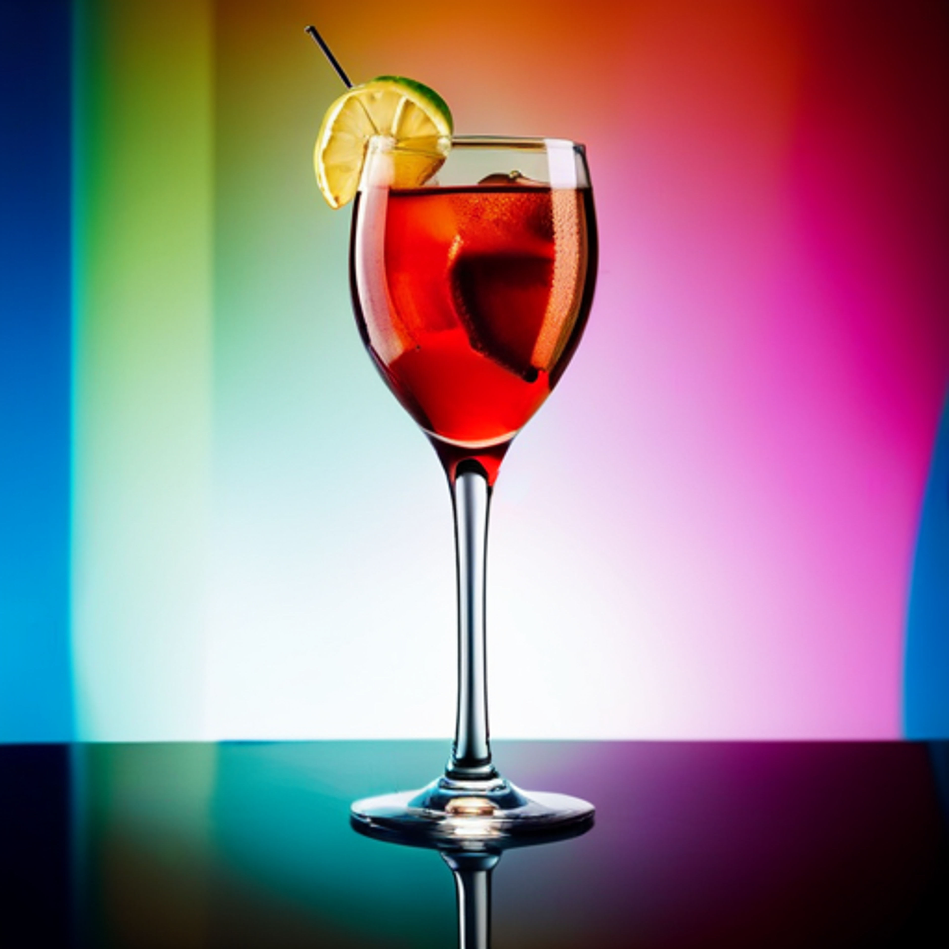 Tropical Breeze Cooler, Refreshing tropical drink with peach and ...