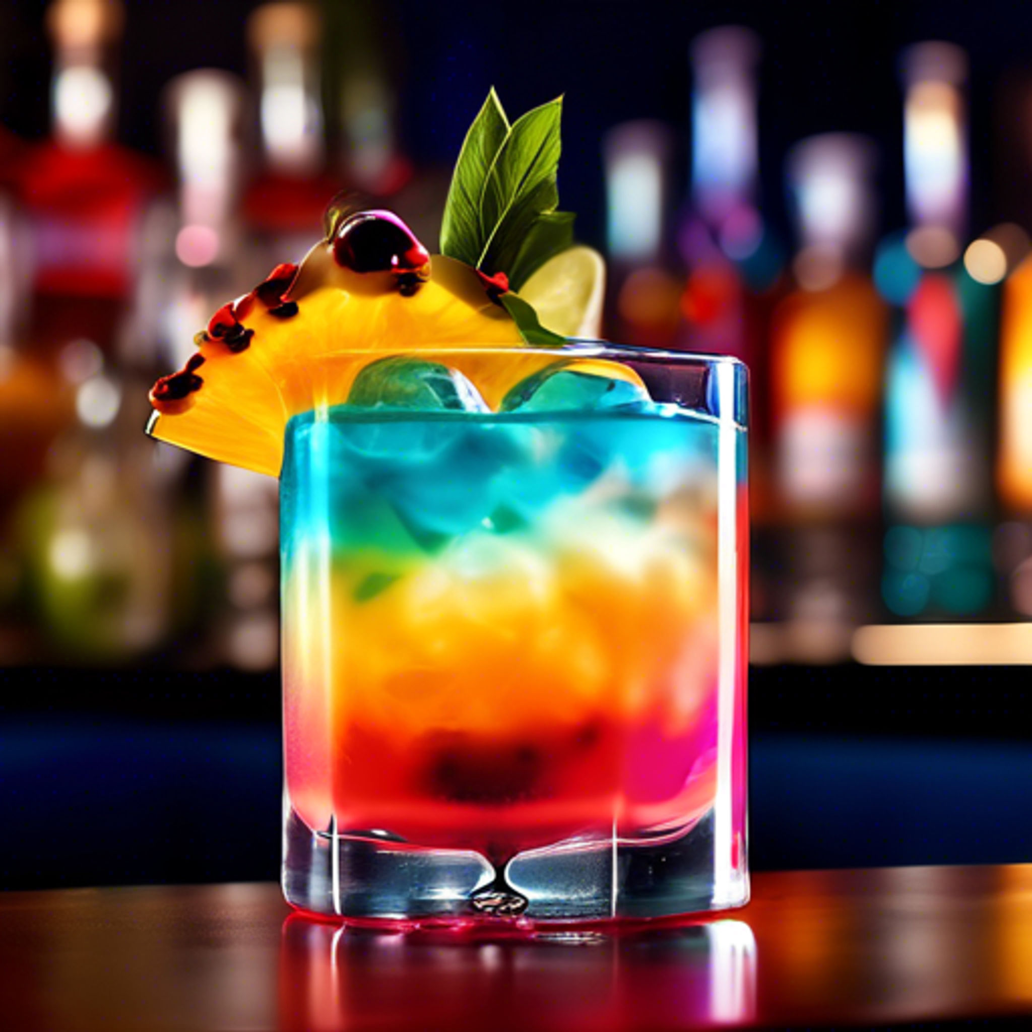 Tropical Harmony Punch, A daring twist on Planter's Punch with tropical ...