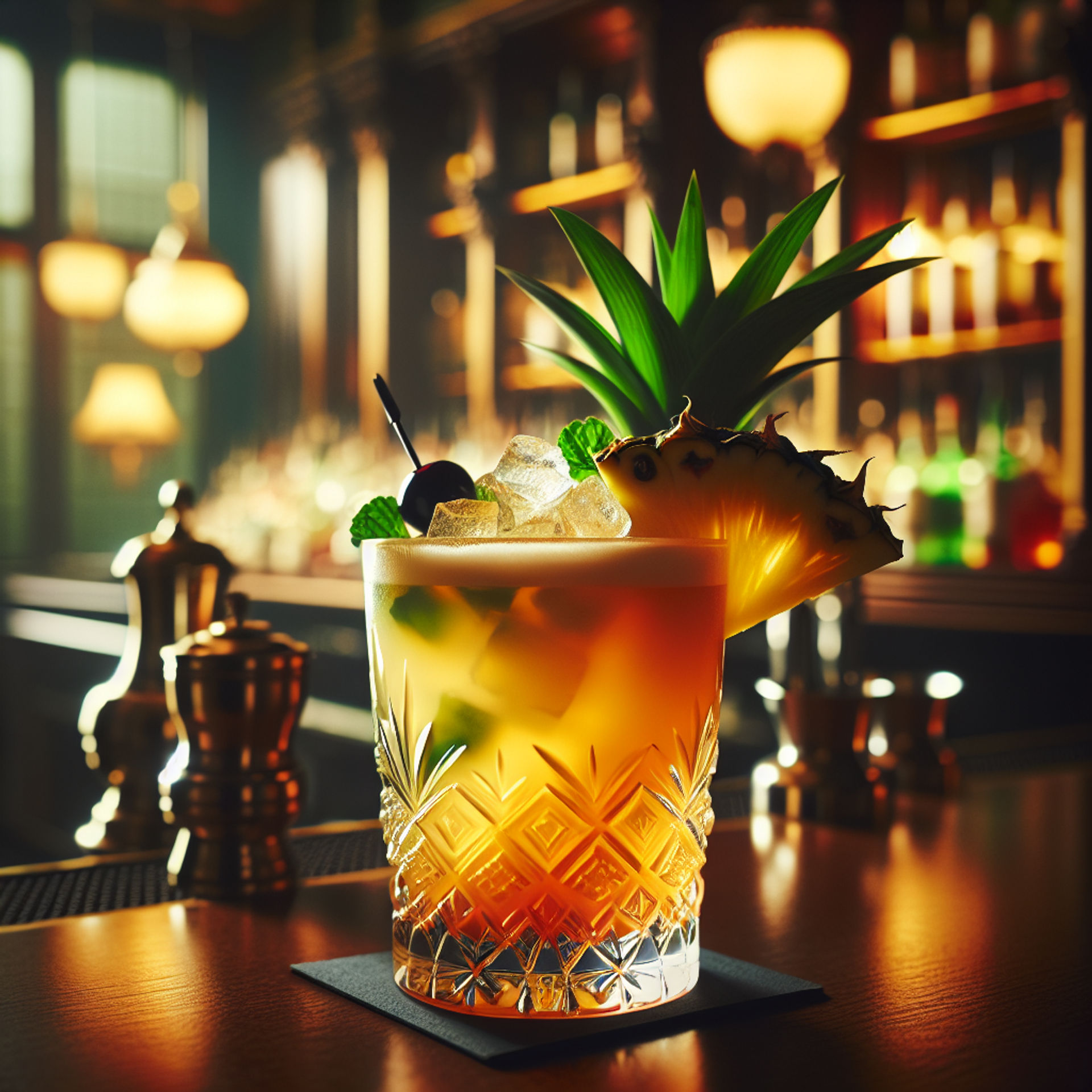 Tropical Twist Punch, Vibrant tropical fruit punch with zesty sweet and ...