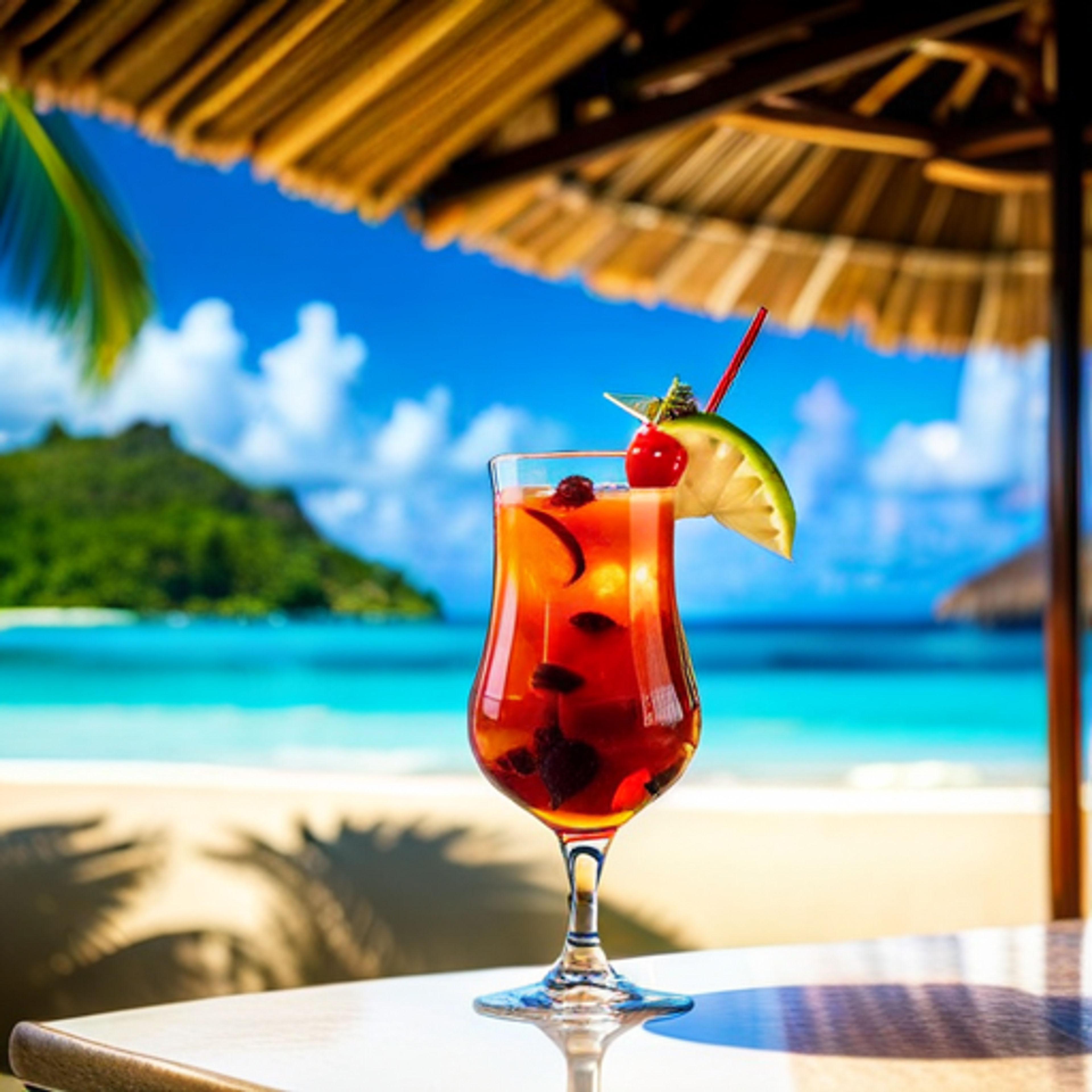 Tropical Typhoon Punch, Tropical Typhoon Punch, a vibrant, flavor ...