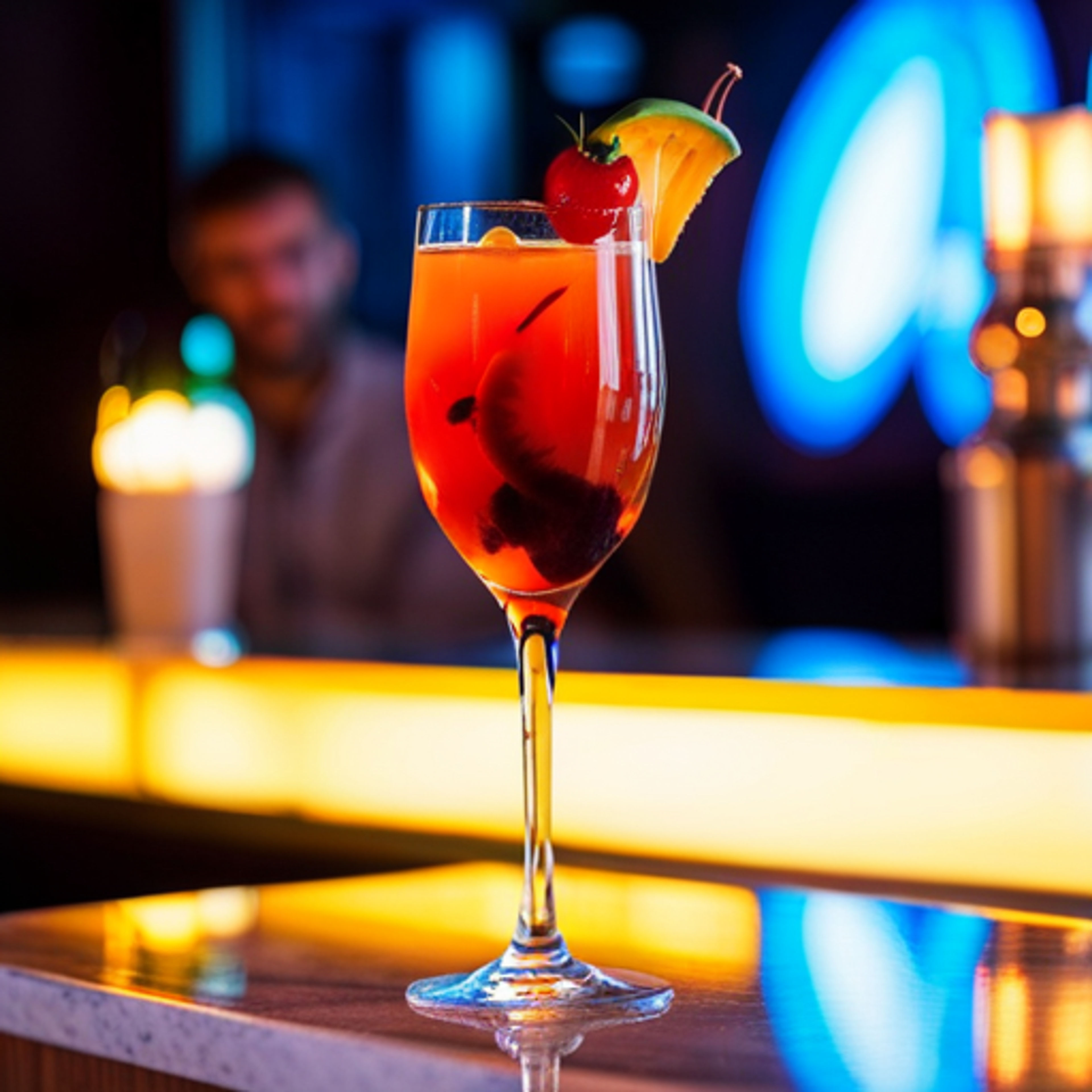 Tropical Whisperer Dreams, Dreamy oasis cocktail with caramel vodka and ...