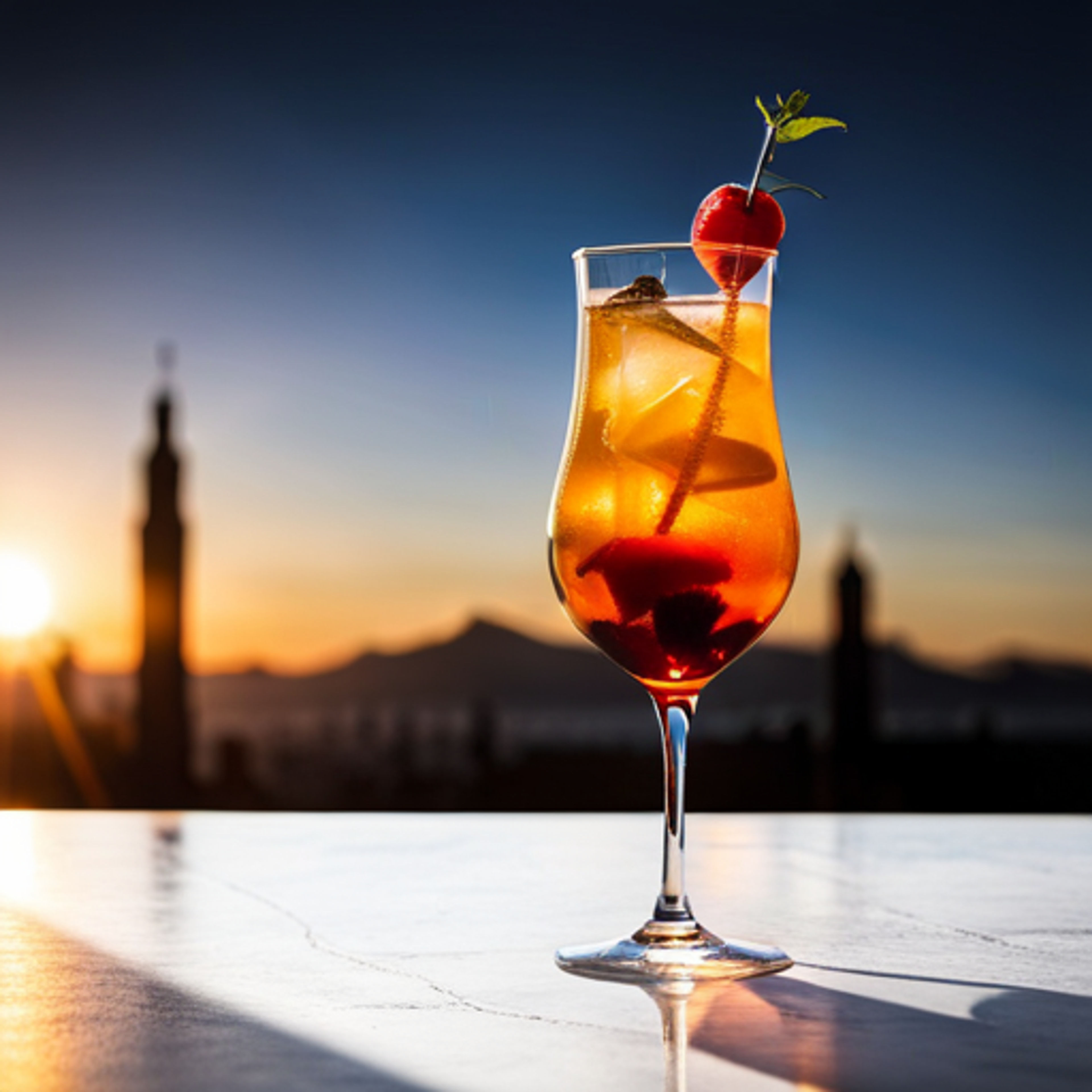 Tuscan Sunrise Spritz, Refreshing Tuscan-inspired cocktail with citrus ...
