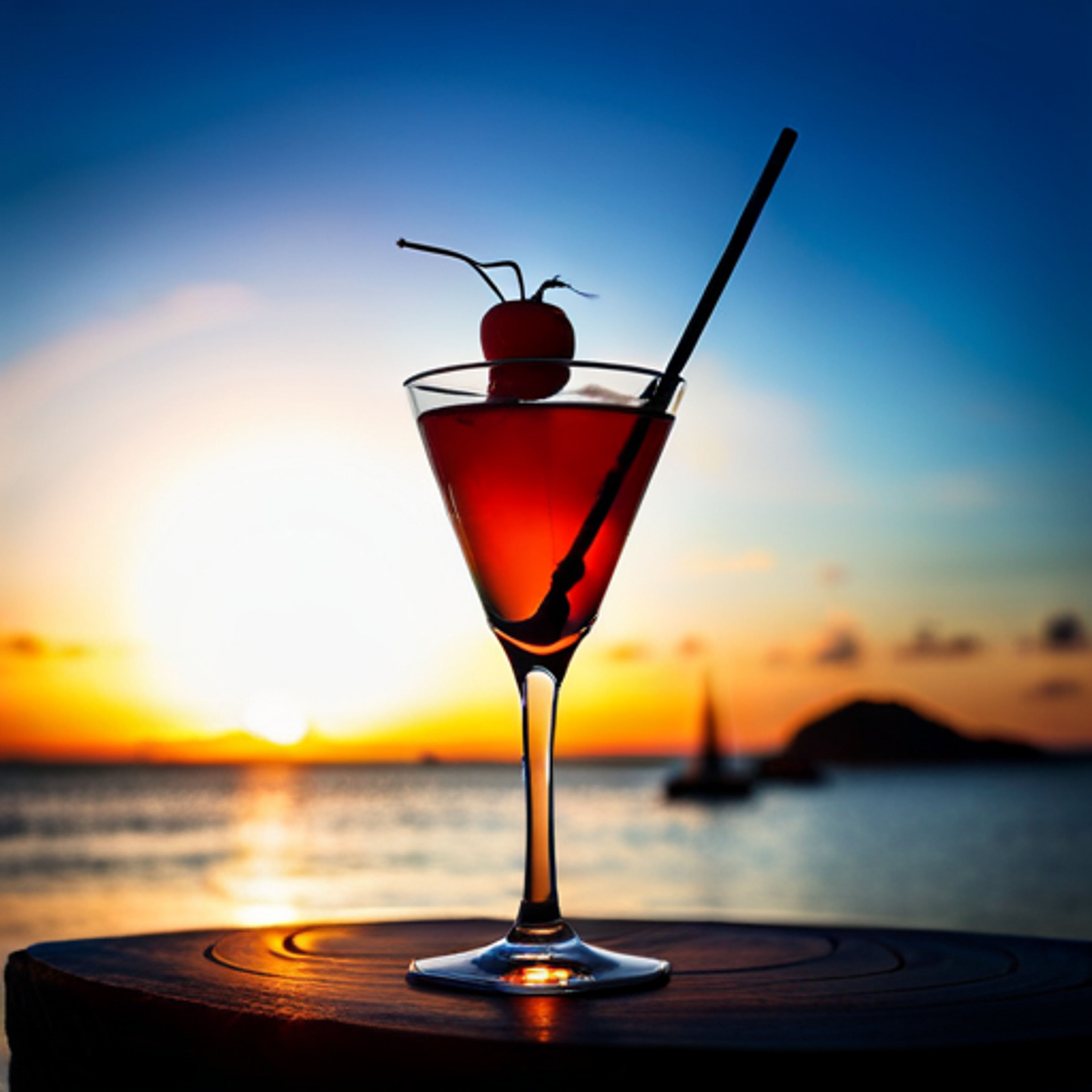 Twilight Caprese Elixir, Refreshing cocktail inspired by Caprese salad