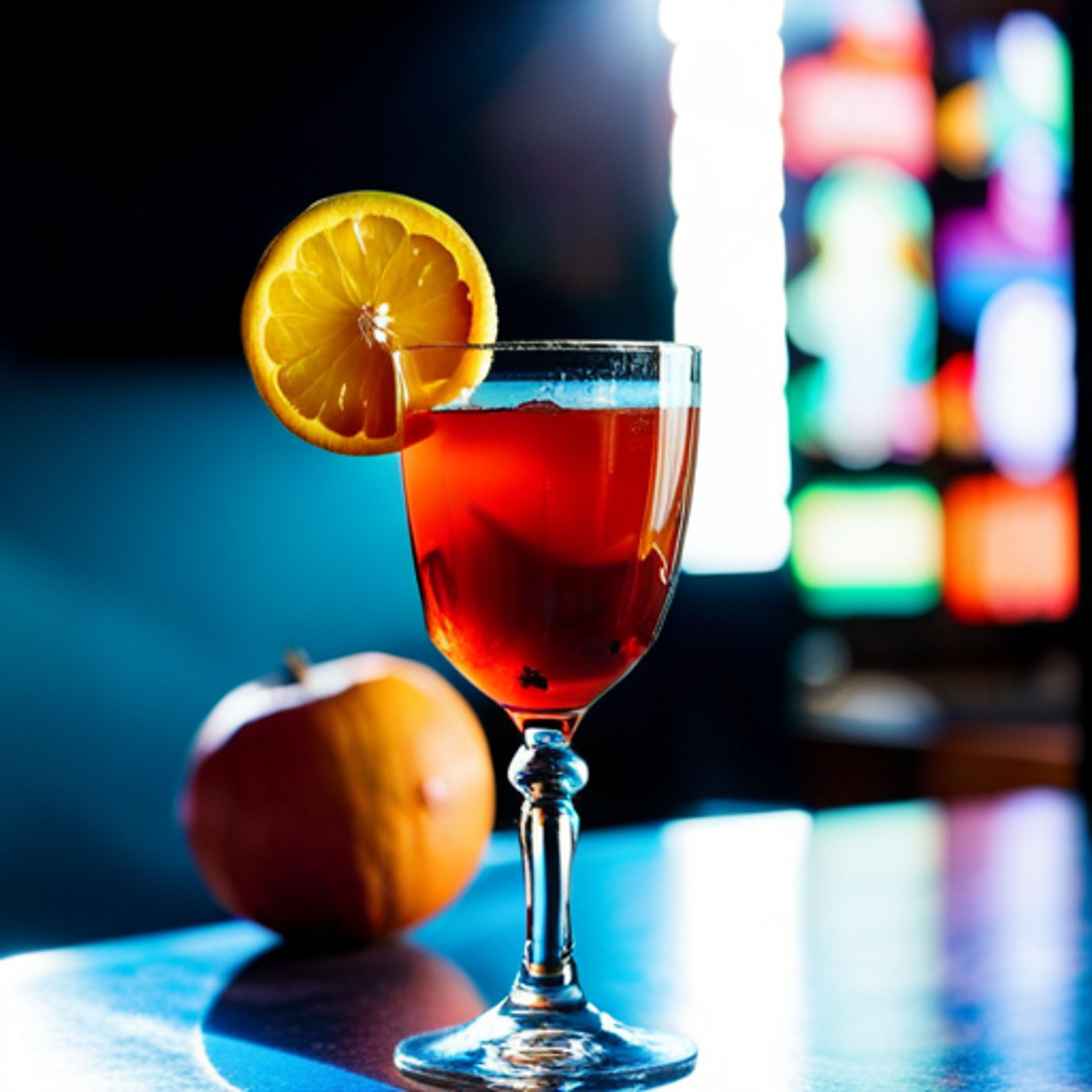 Twilight Orchard Dream, Complex, sweet, harmonious cocktail with fruity ...