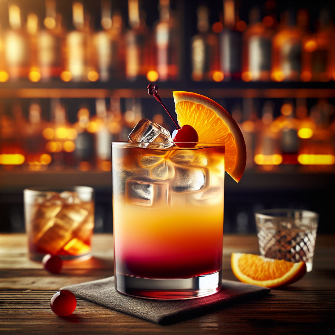 Twilight Serenade, Captivating cocktail inspired by twilight hues