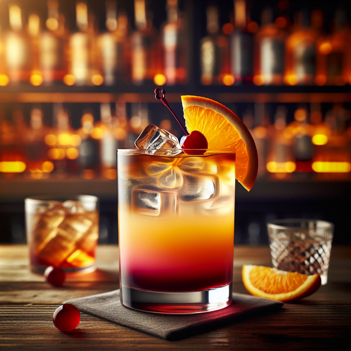 Twilight Serenade, Captivating cocktail inspired by twilight hues