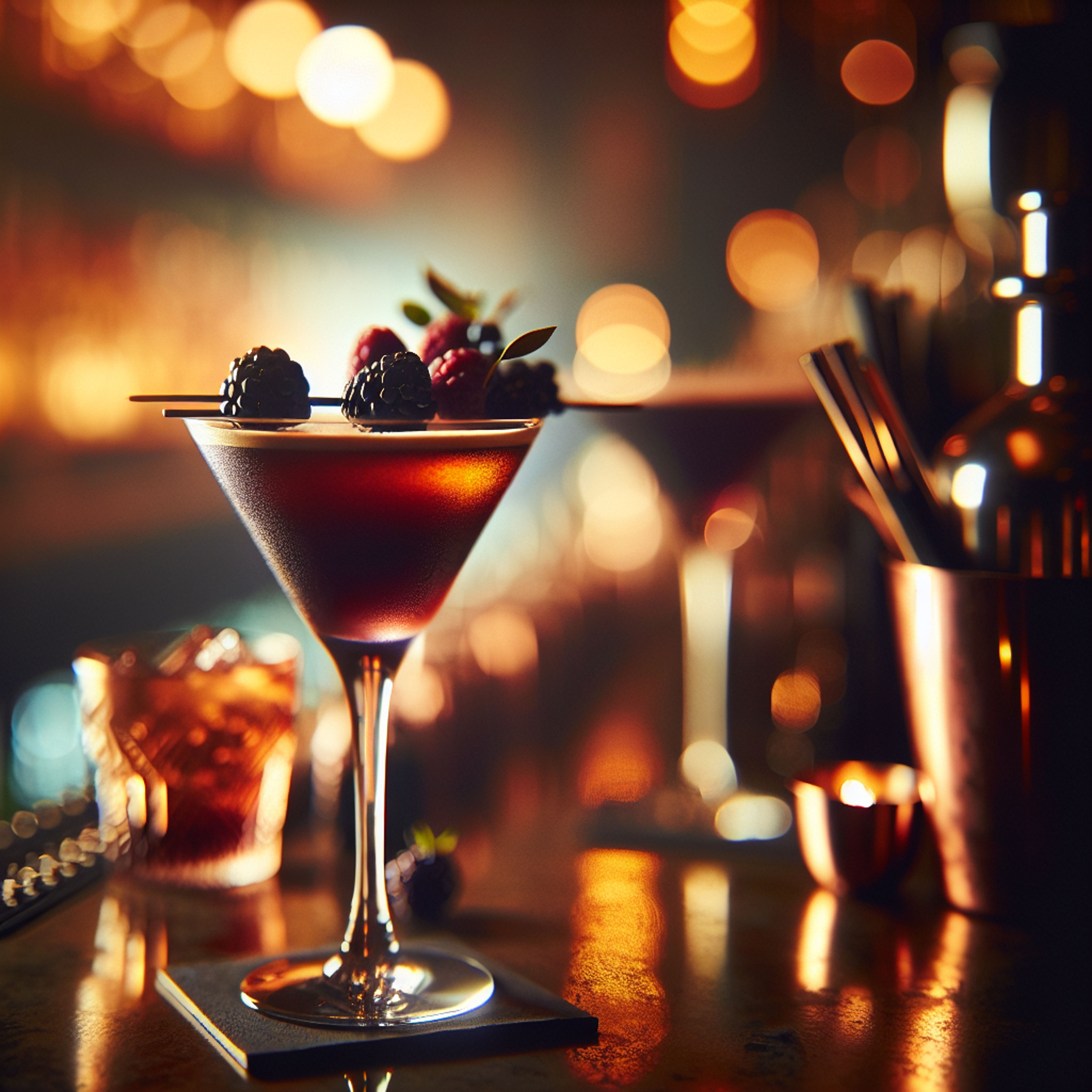 Velvet Eclipse Martini, Harmonious blend of deep, rich flavors with a ...