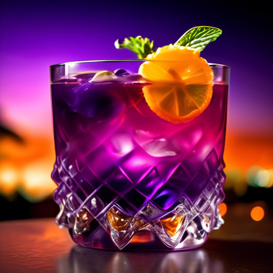 Violet Sunset Elixir, Fruit and floral elixir with caramel hints