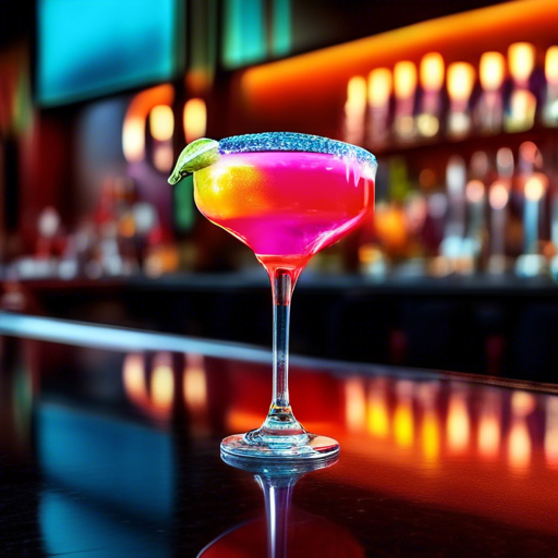 Viral Vortex, Bold Jägermeister and whiskey cocktail with a sour twist