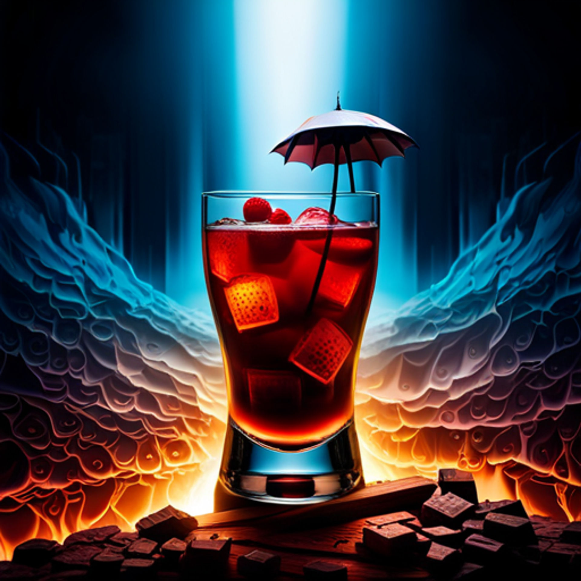 Void Venom Cocktail, Dark, enigmatic cocktail inspired by Drukhari from ...