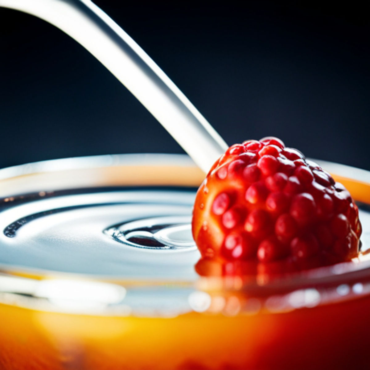 Volcanic Eruption, Fiery volcanic eruption cocktail