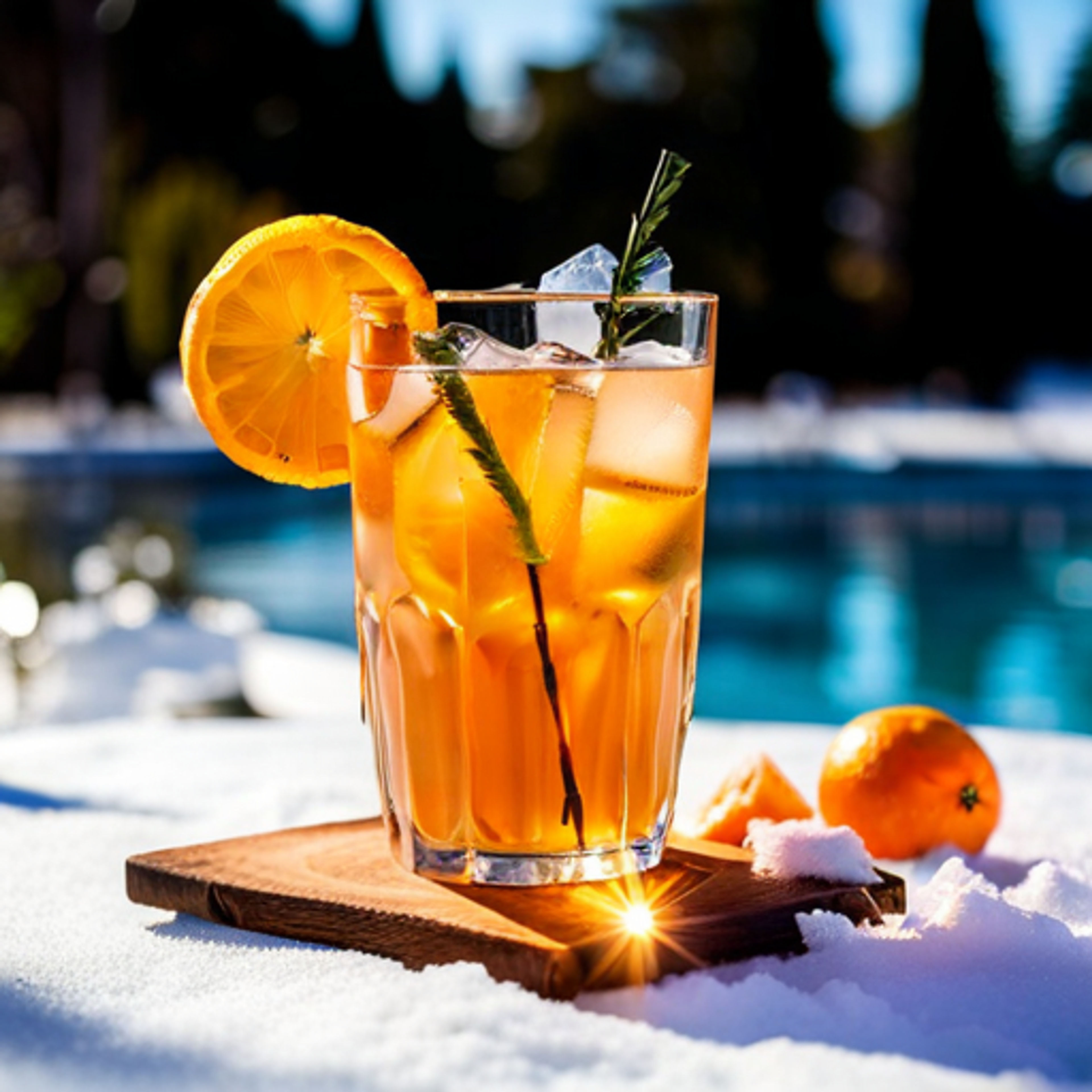 Winter Citrus Elixir, Winter Citrus Elixir, non-alcoholic beverage